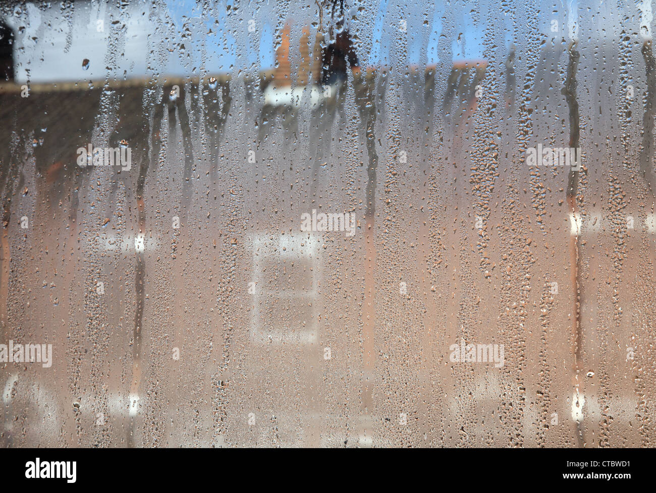 Condensation on a window Stock Photo - Alamy