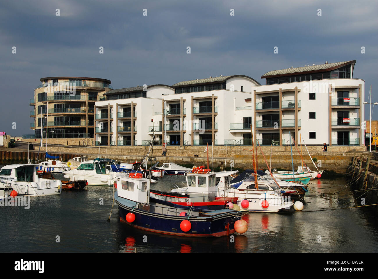 west bay dorset Stock Photo - Alamy