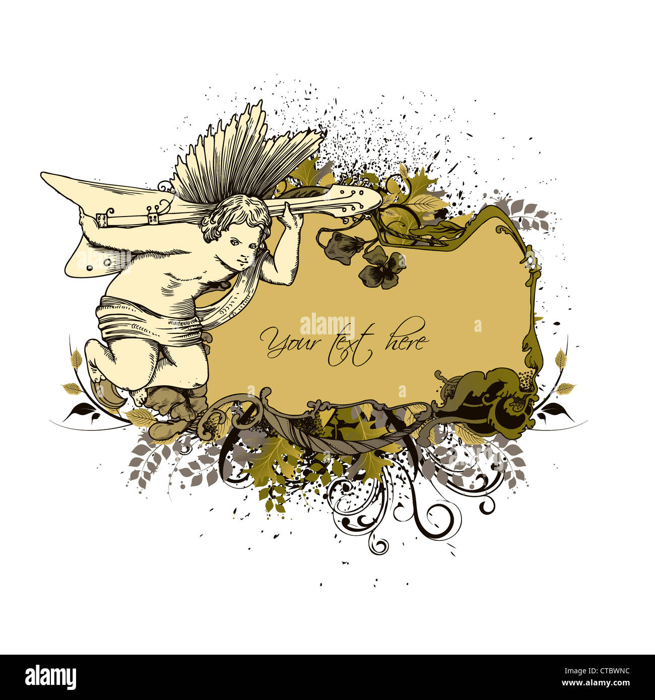 Angel frame hi-res stock photography and images - Alamy