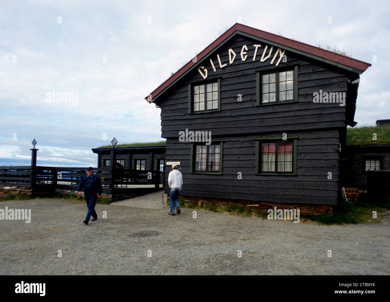 Gildetun, Norway, home to the viewing platform Stock Photo - Alamy