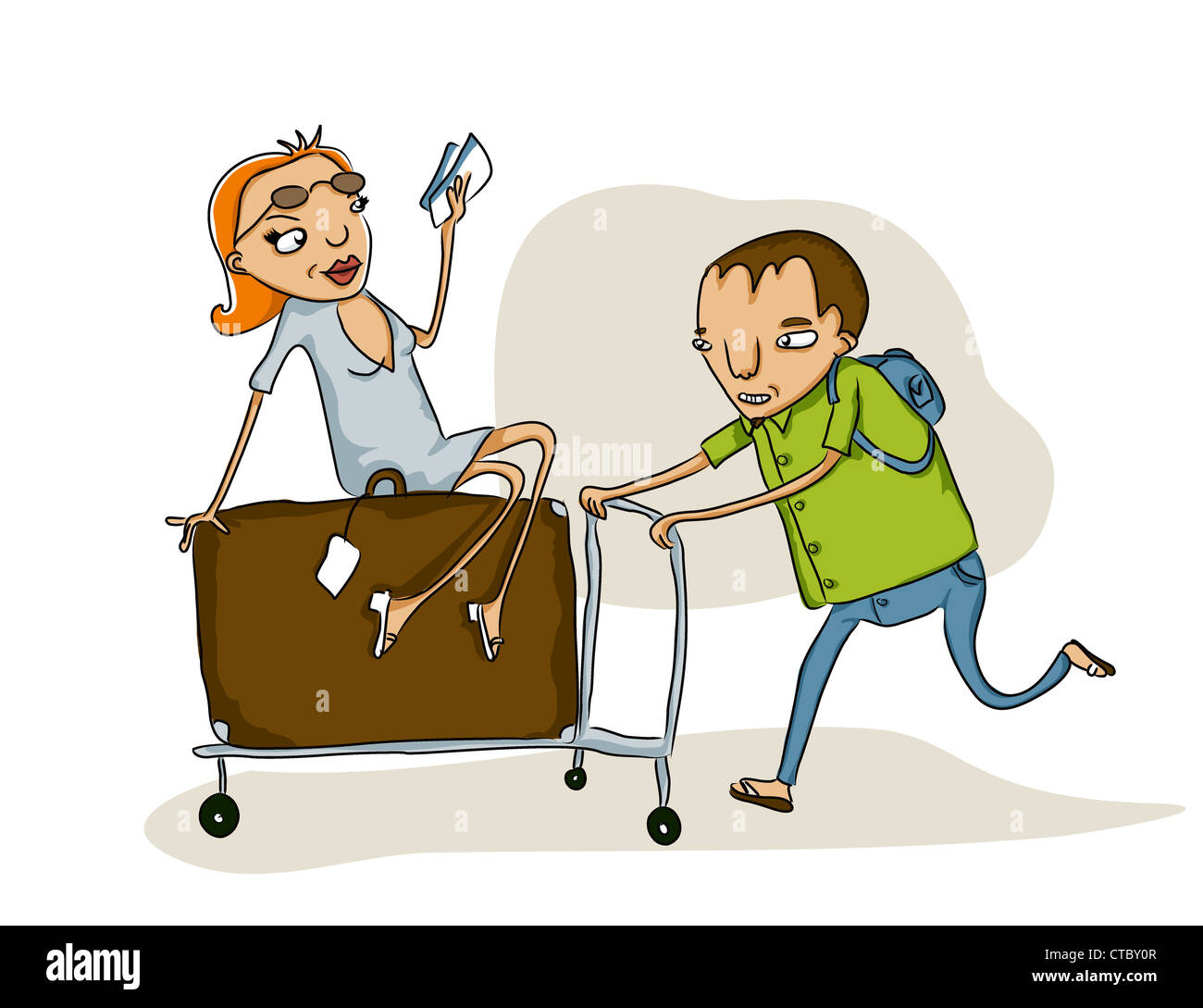 Overloaded cart hi-res stock photography and images - Alamy