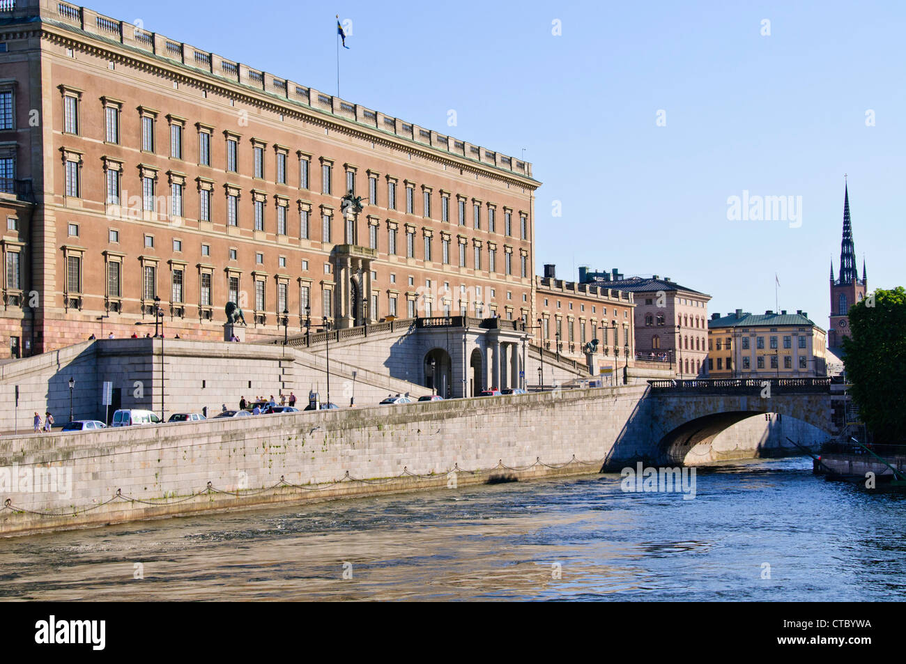 Stockholm Palace is located on Stadsholmen ("city island"), in Gamla ...