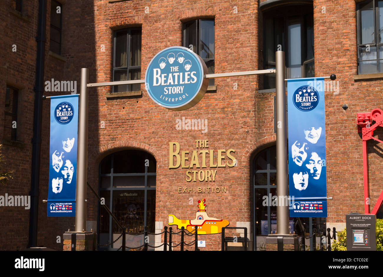 The Beatles Story, Albert Dock, Liverpool Stock Photo - Alamy