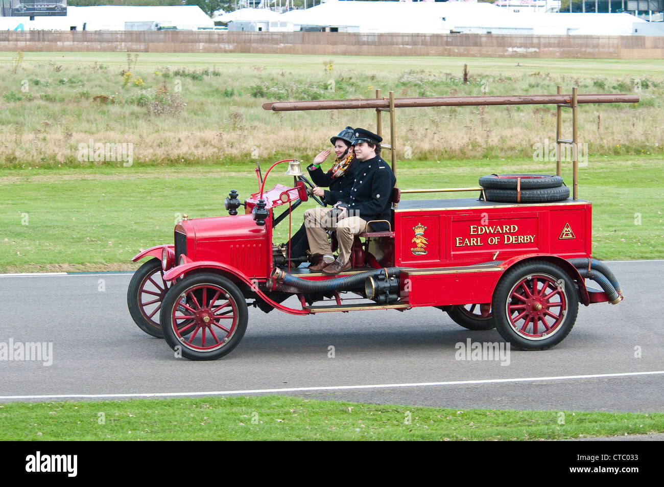 1923 Ford Model T Fire Engine Stock Photo - Alamy