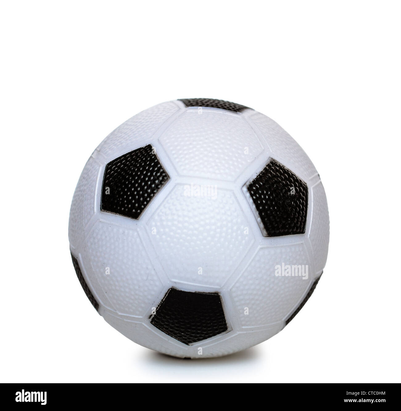 Football ball isolated on white Stock Photo - Alamy