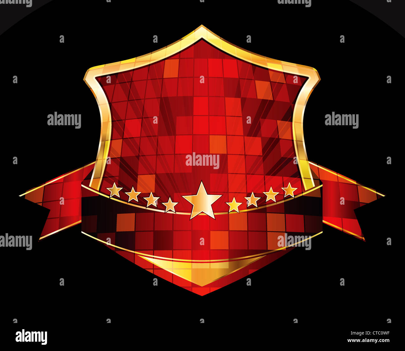 gold label vector illustration Stock Photo - Alamy