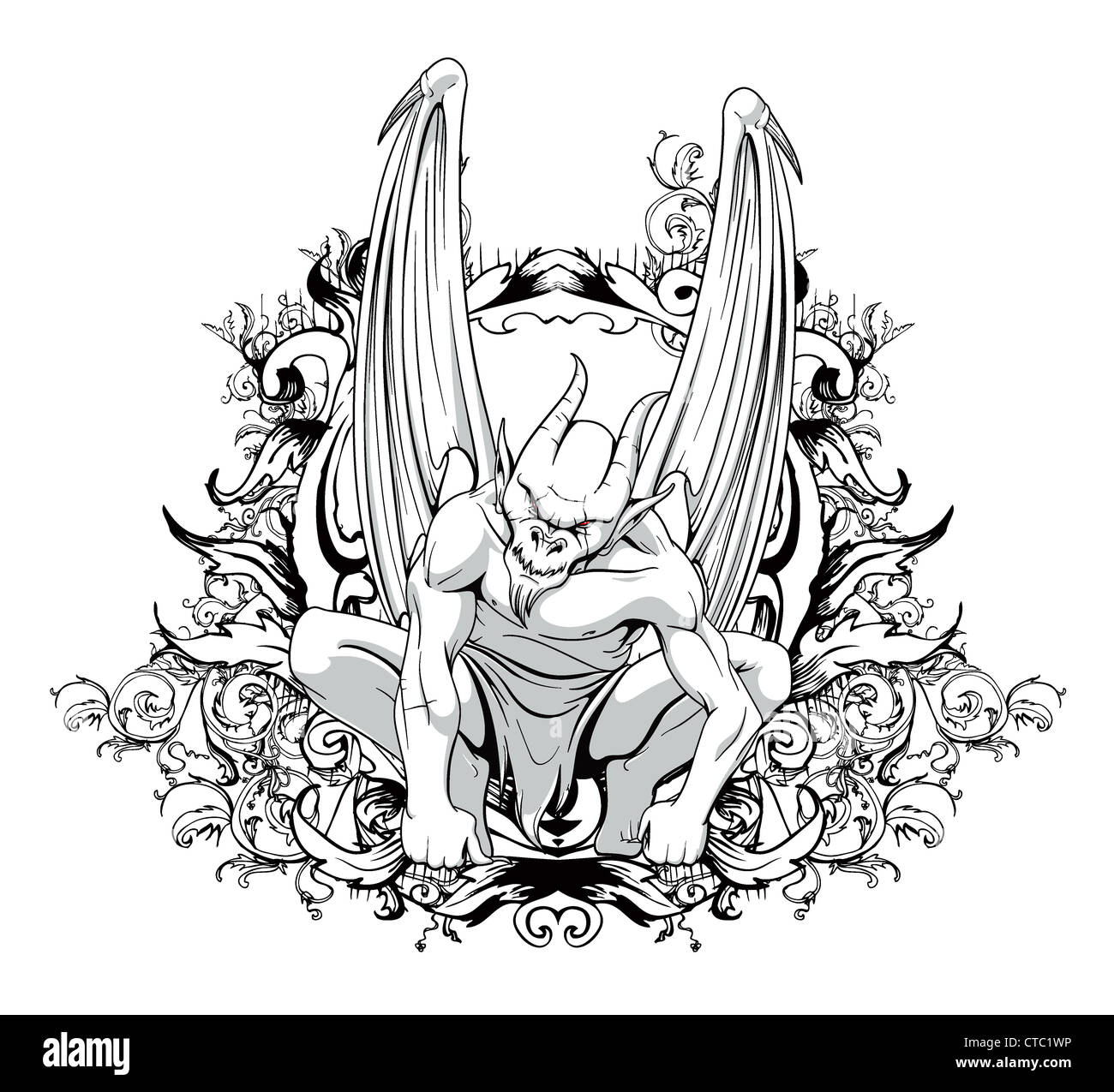 Gargoyle Cut Out Stock Images & Pictures - Alamy