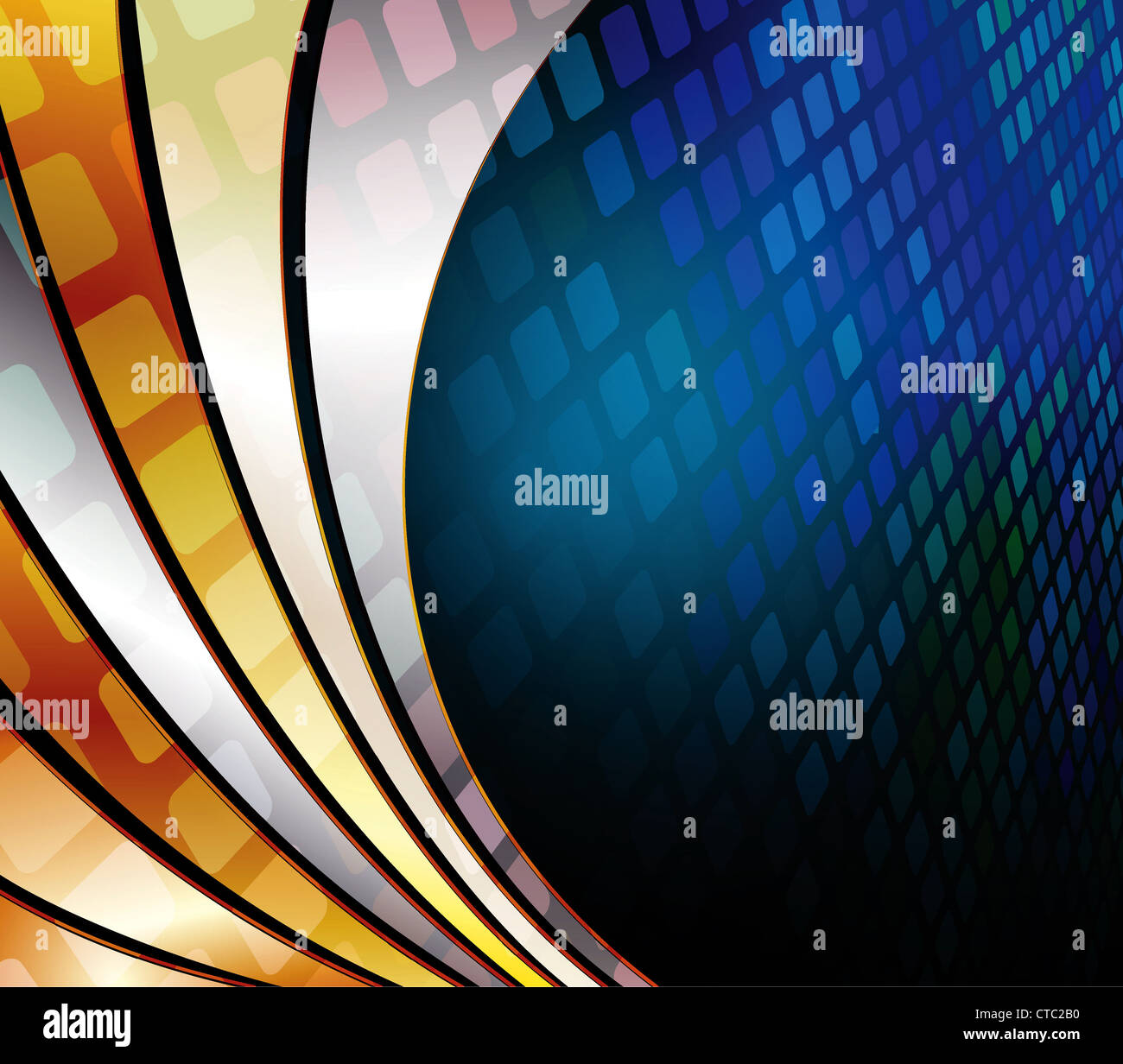 vector abstract background with wave Stock Photo - Alamy