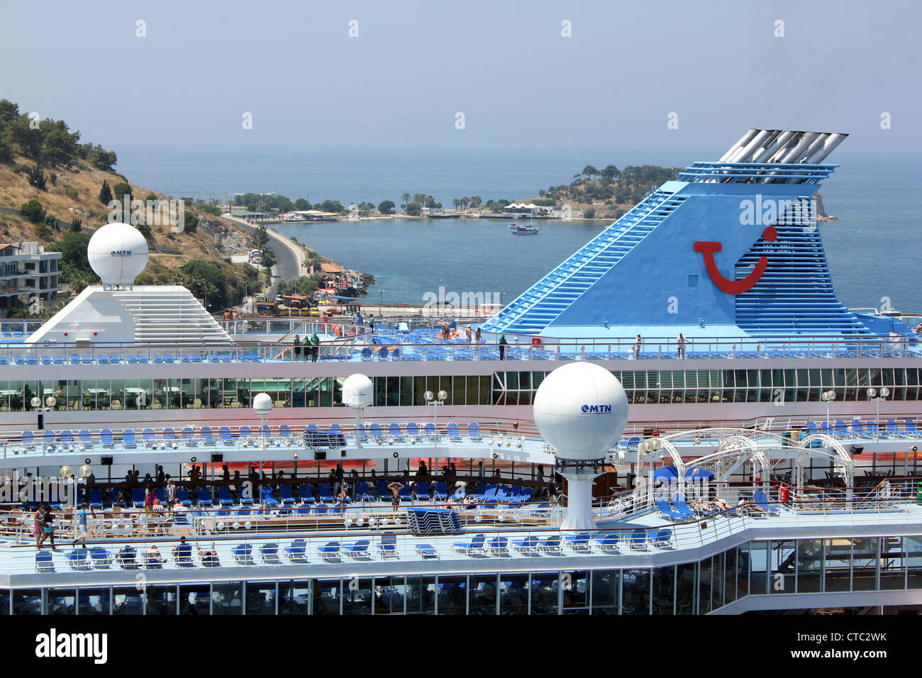 Thomson Majesty cruise ship docked at Kusadasi, Turkey Stock Photo - Alamy