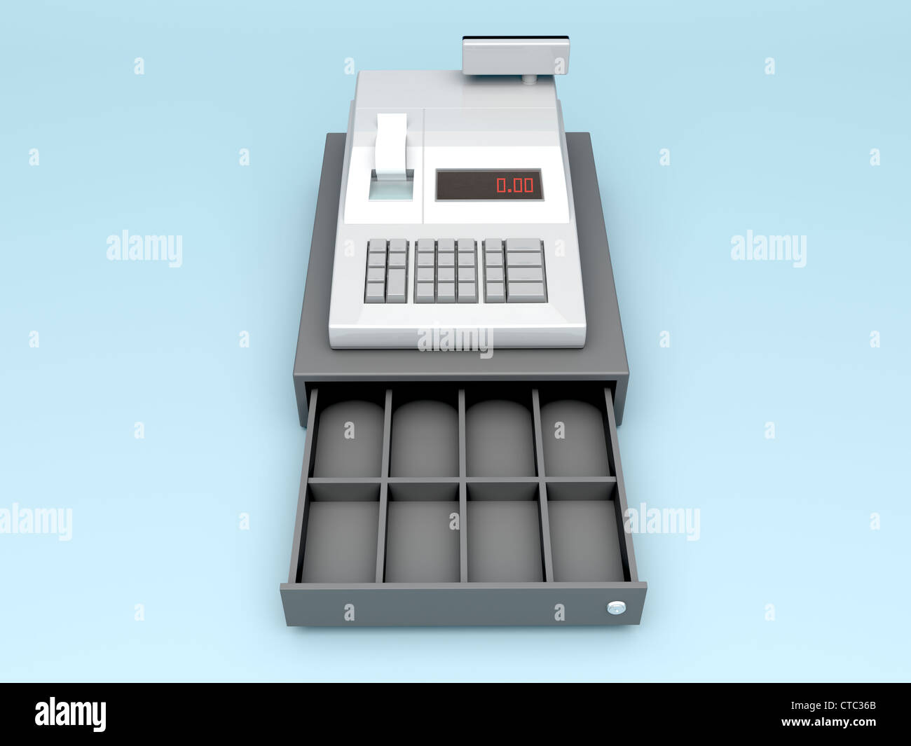 Empty Cash Register Open High Resolution Stock Photography and Images ...