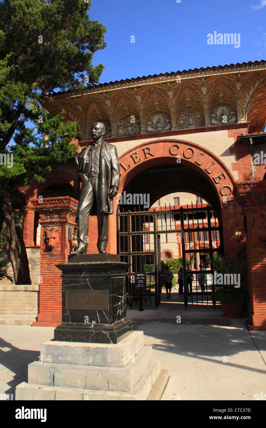 FLAGLER COLLEGE, HISTORIC DOWNTOWN, SAINT AUGUSTINE, FLORIDA, USA Stock ...