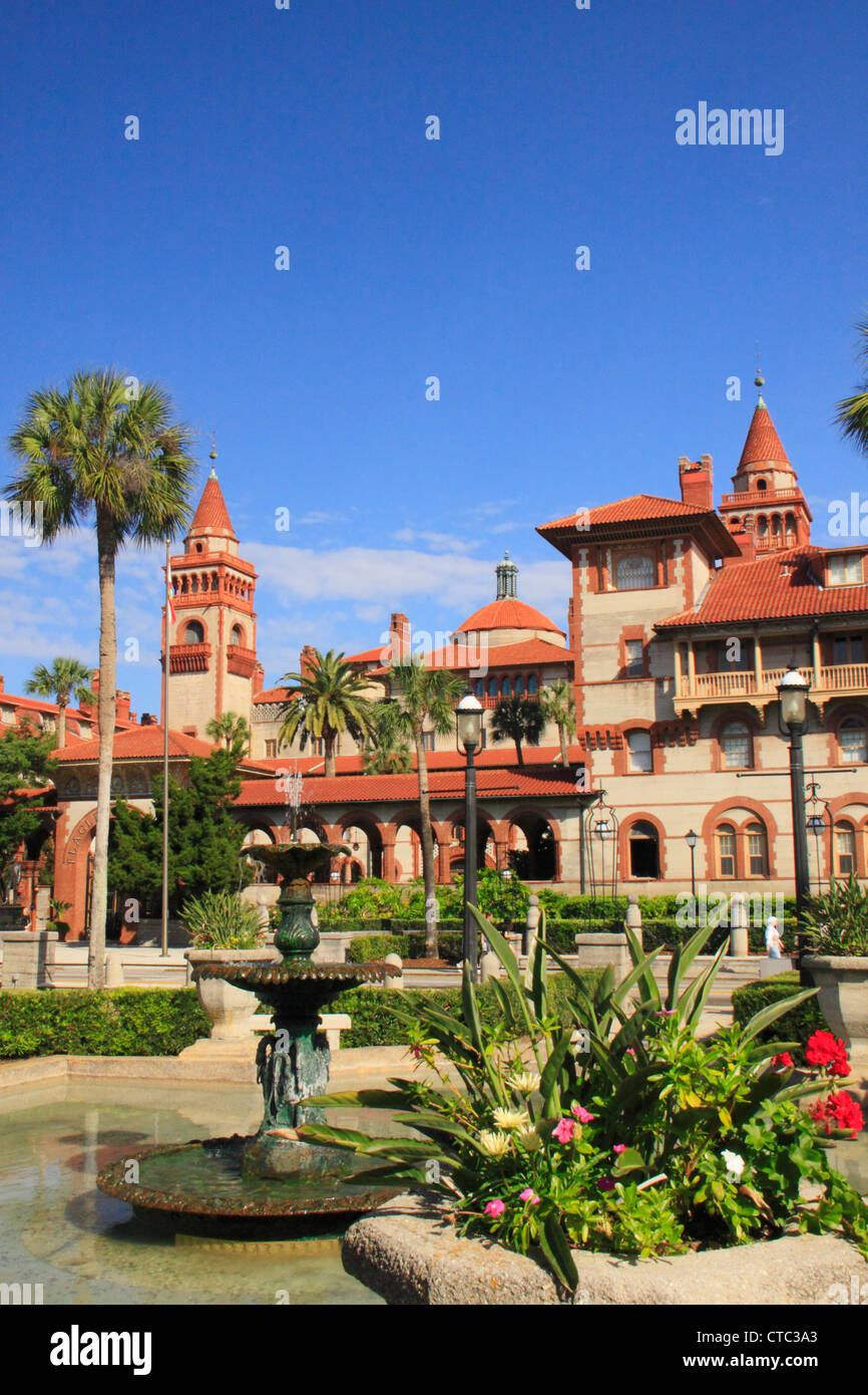 FLAGLER COLLEGE, HISTORIC DOWNTOWN, SAINT AUGUSTINE, FLORIDA, USA Stock ...