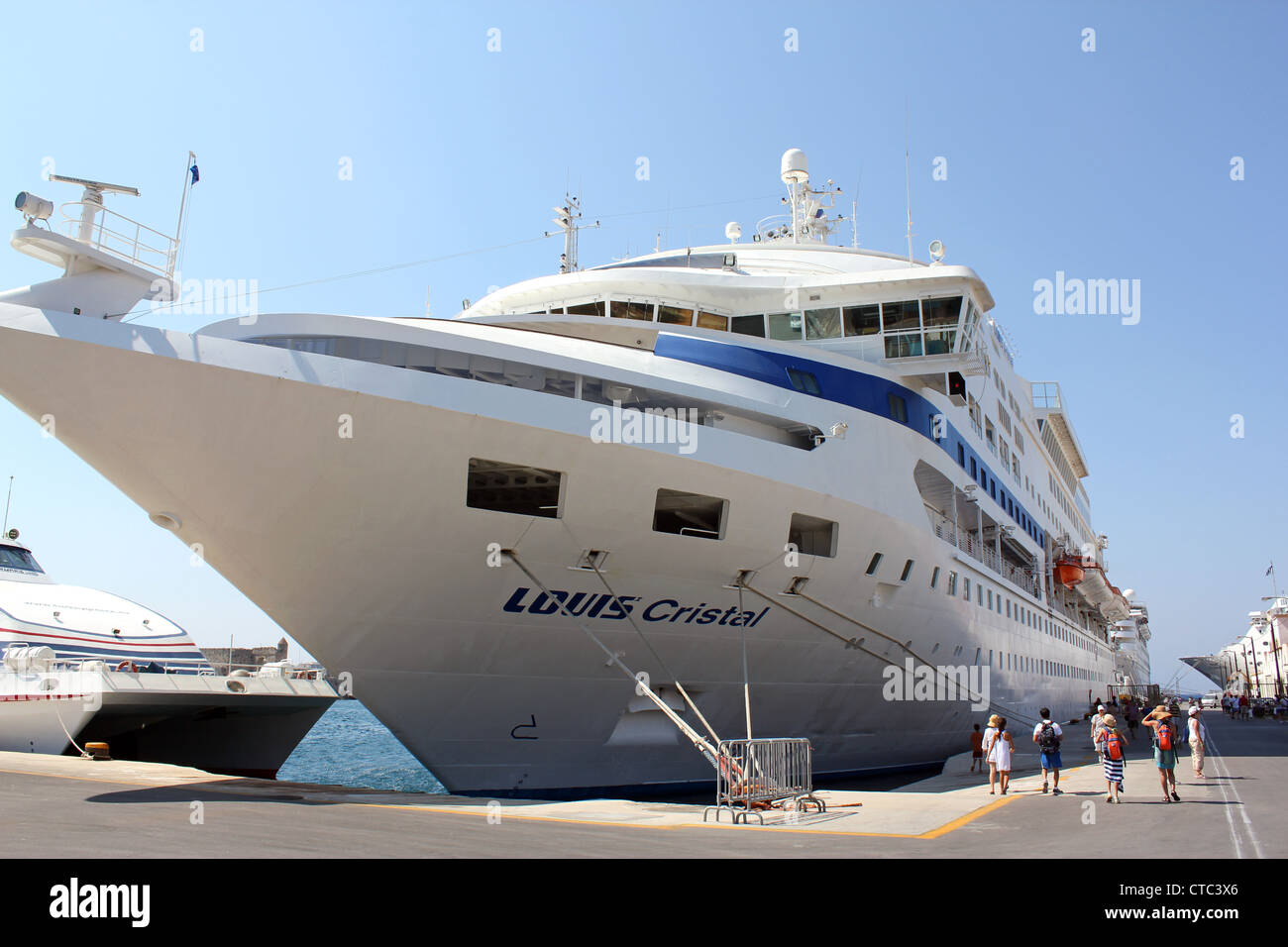 MS Louis Cristal cruise ship Stock Photo - Alamy