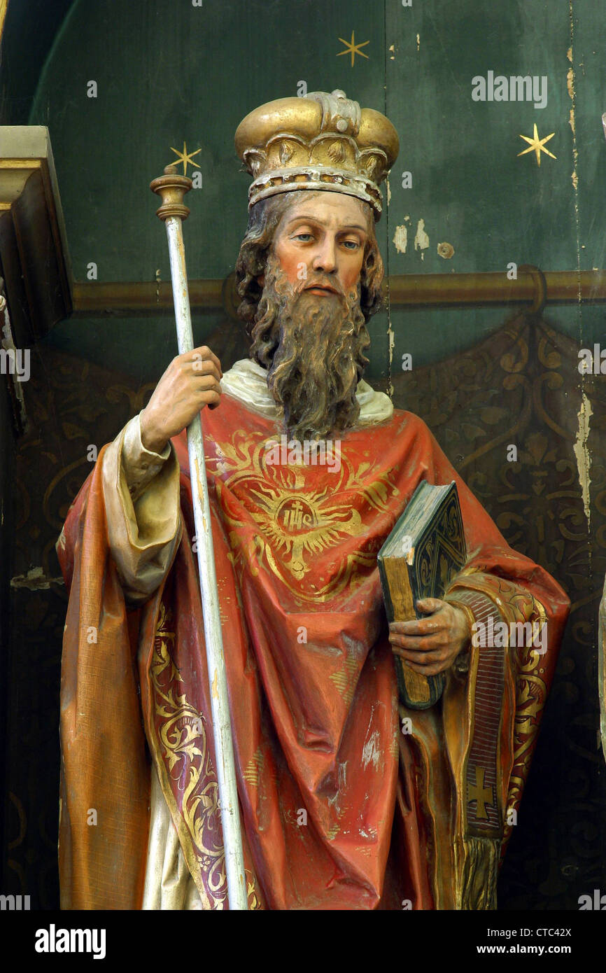 Statue of Saint Cyril Stock Photo - Alamy