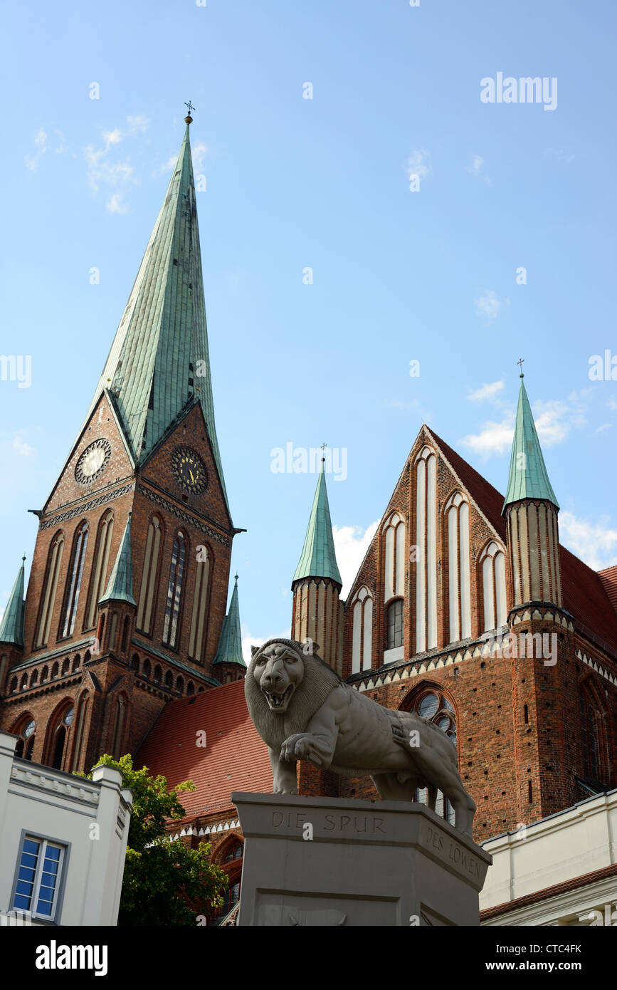 Schwerin Cathedral (Schweriner Dom Stock Photo - Alamy