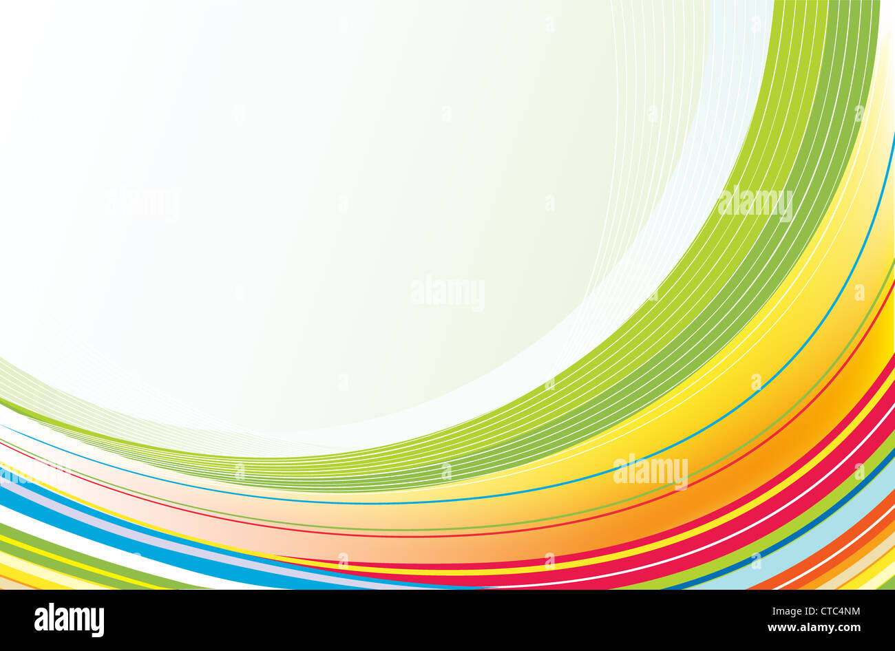 Vector illustration of abstract background made of Colorful Rainbow ...