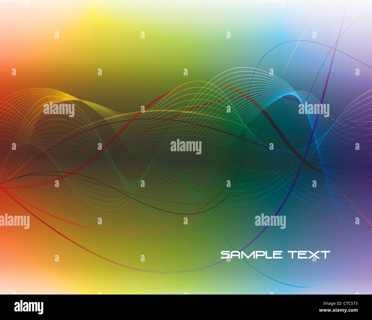 vector abstract background with wave Stock Photo - Alamy