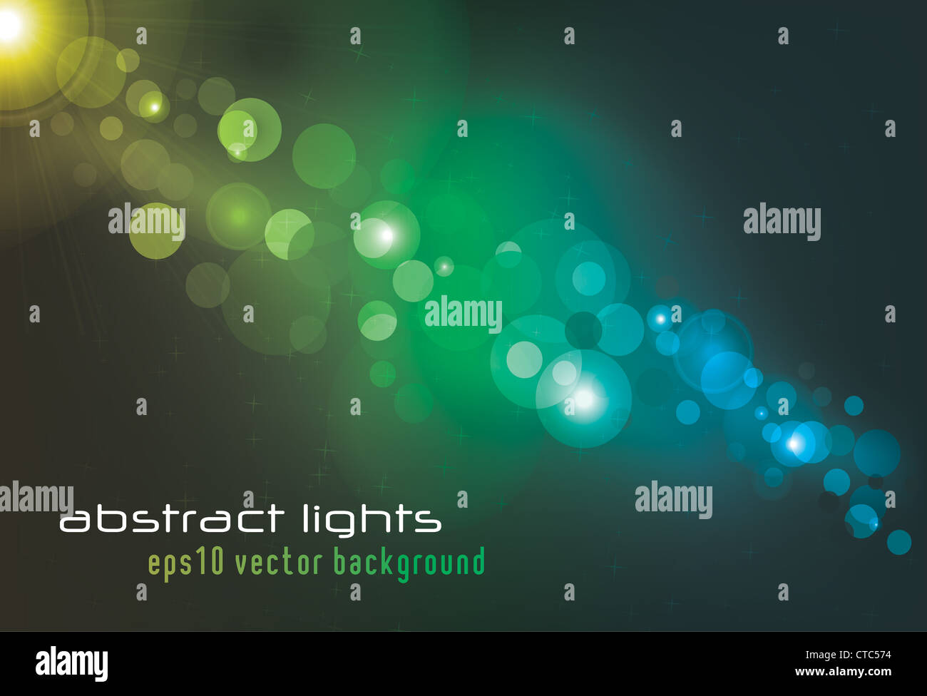 vector background with abstract lights Stock Photo - Alamy