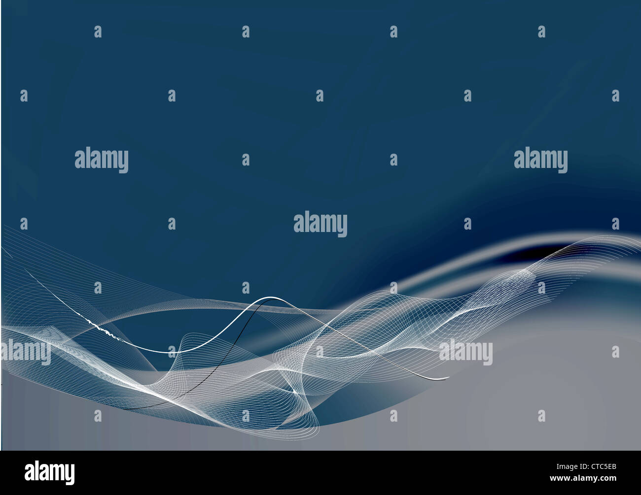 composition of curved lines--great for backgrounds, or layering over ...