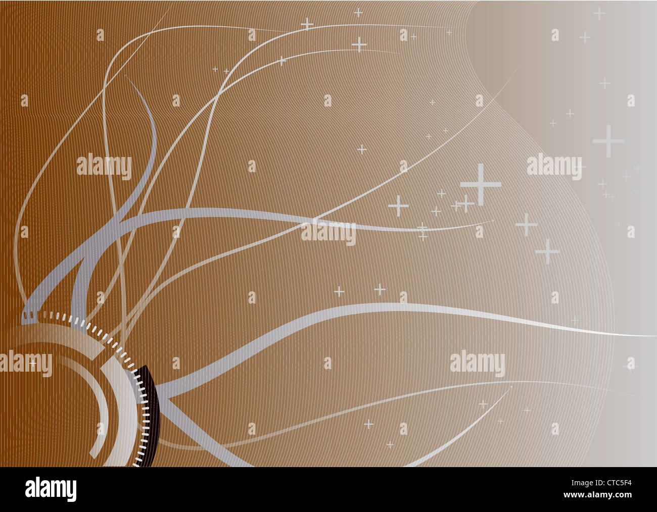 abstract lines background - composition of curved lines--great for ...