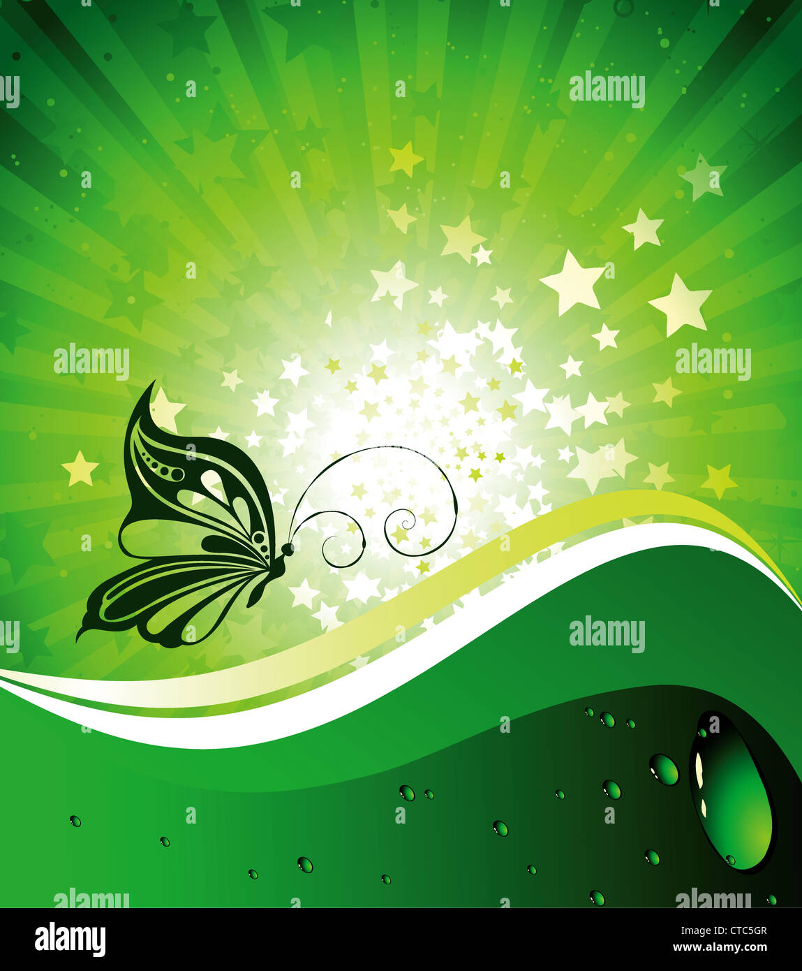 abstract rays background vector illustration Stock Photo - Alamy