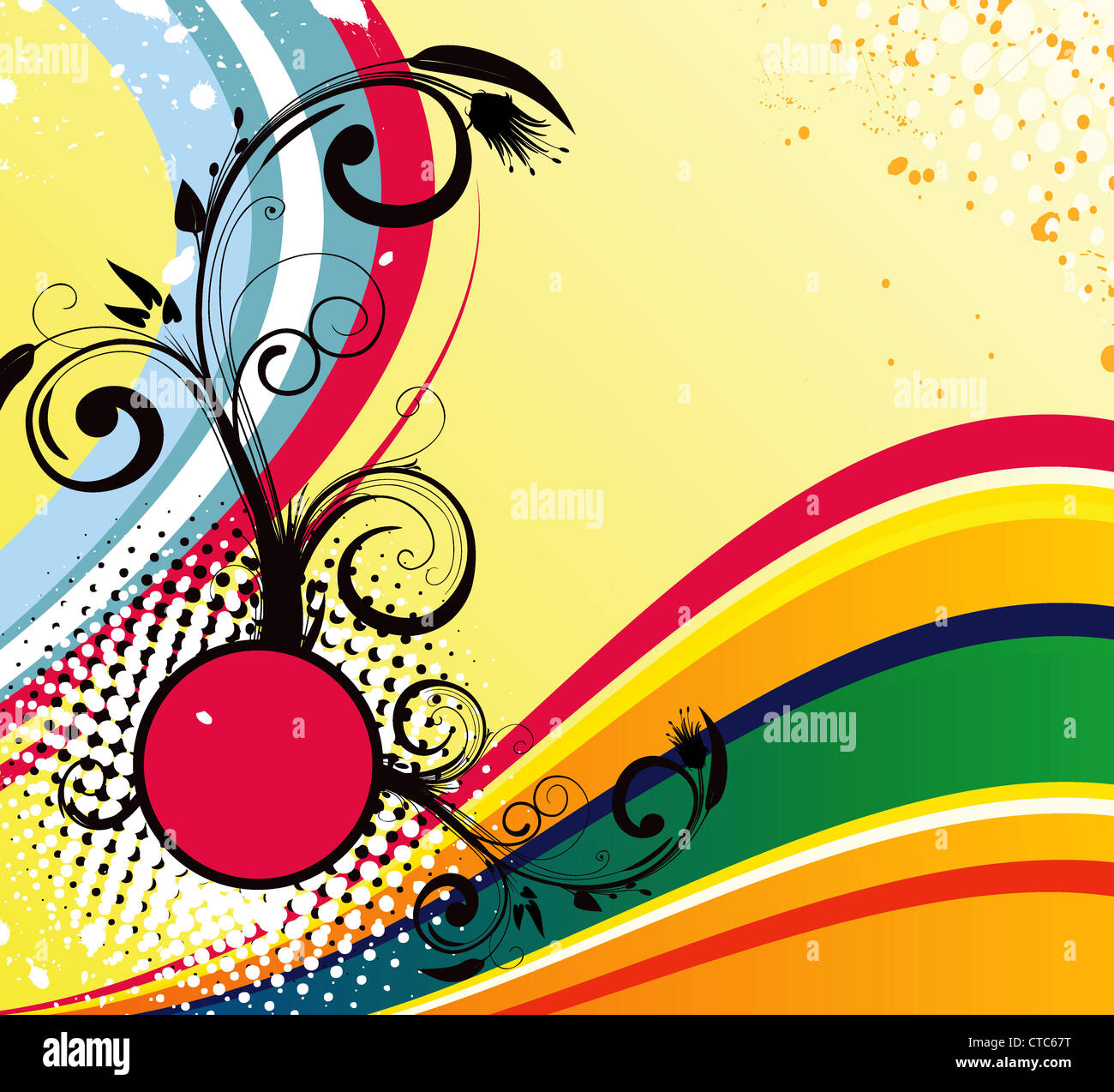 vector abstract colorful background Stock Photo - Alamy