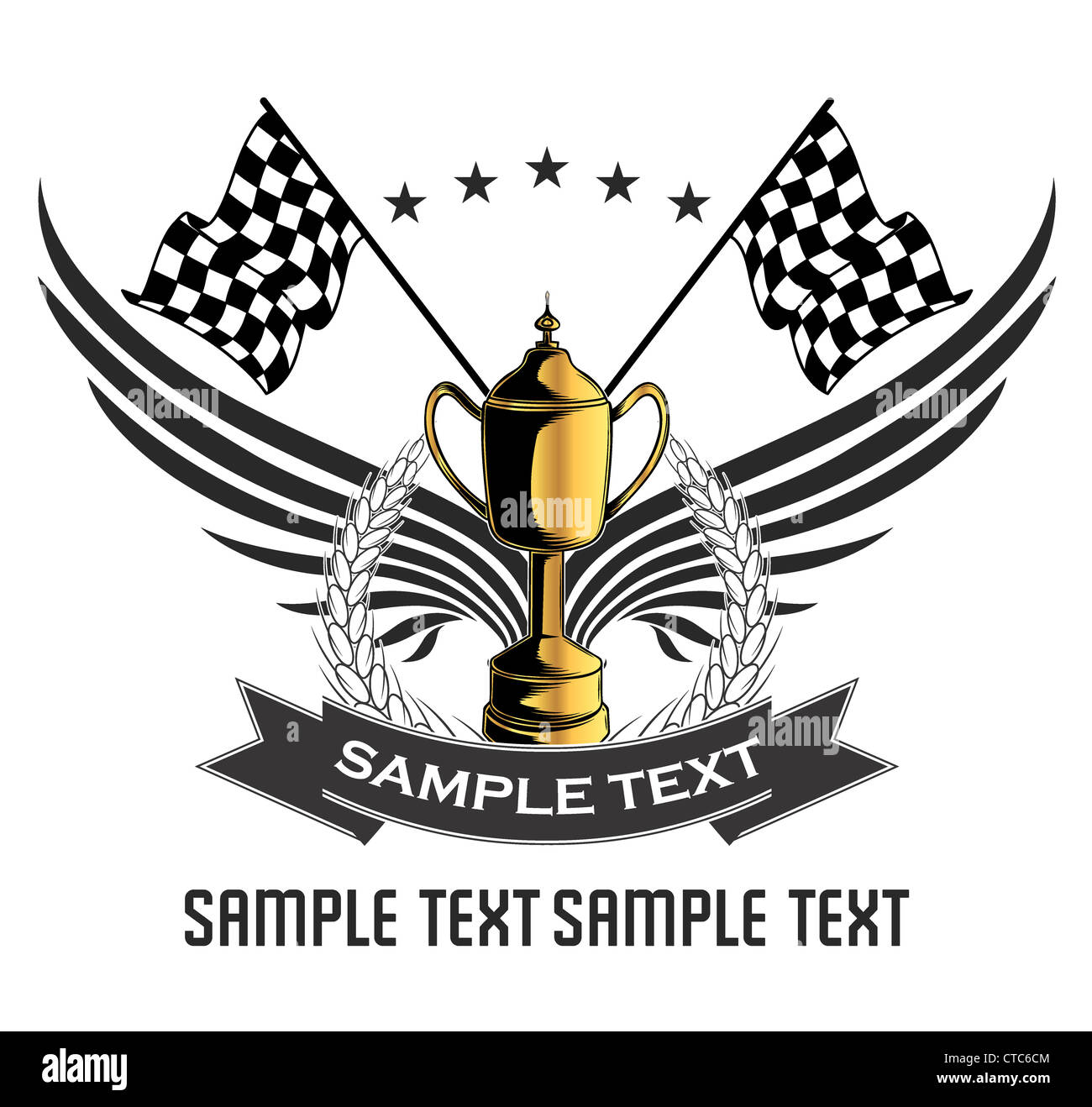 Race Trophy Vector
