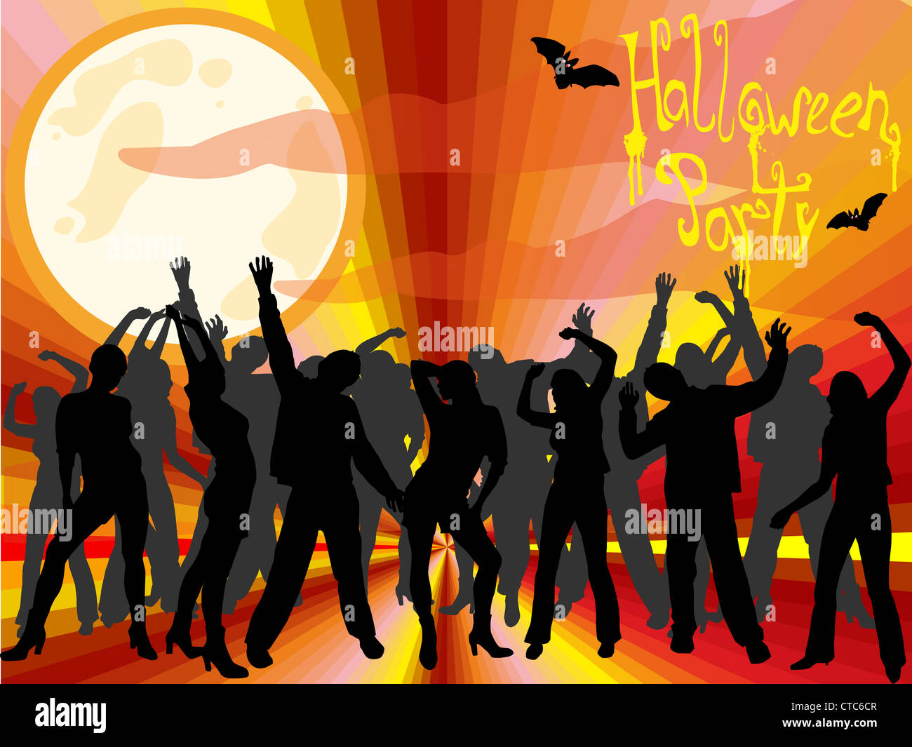 Halloween dance party hi-res stock photography and images - Alamy