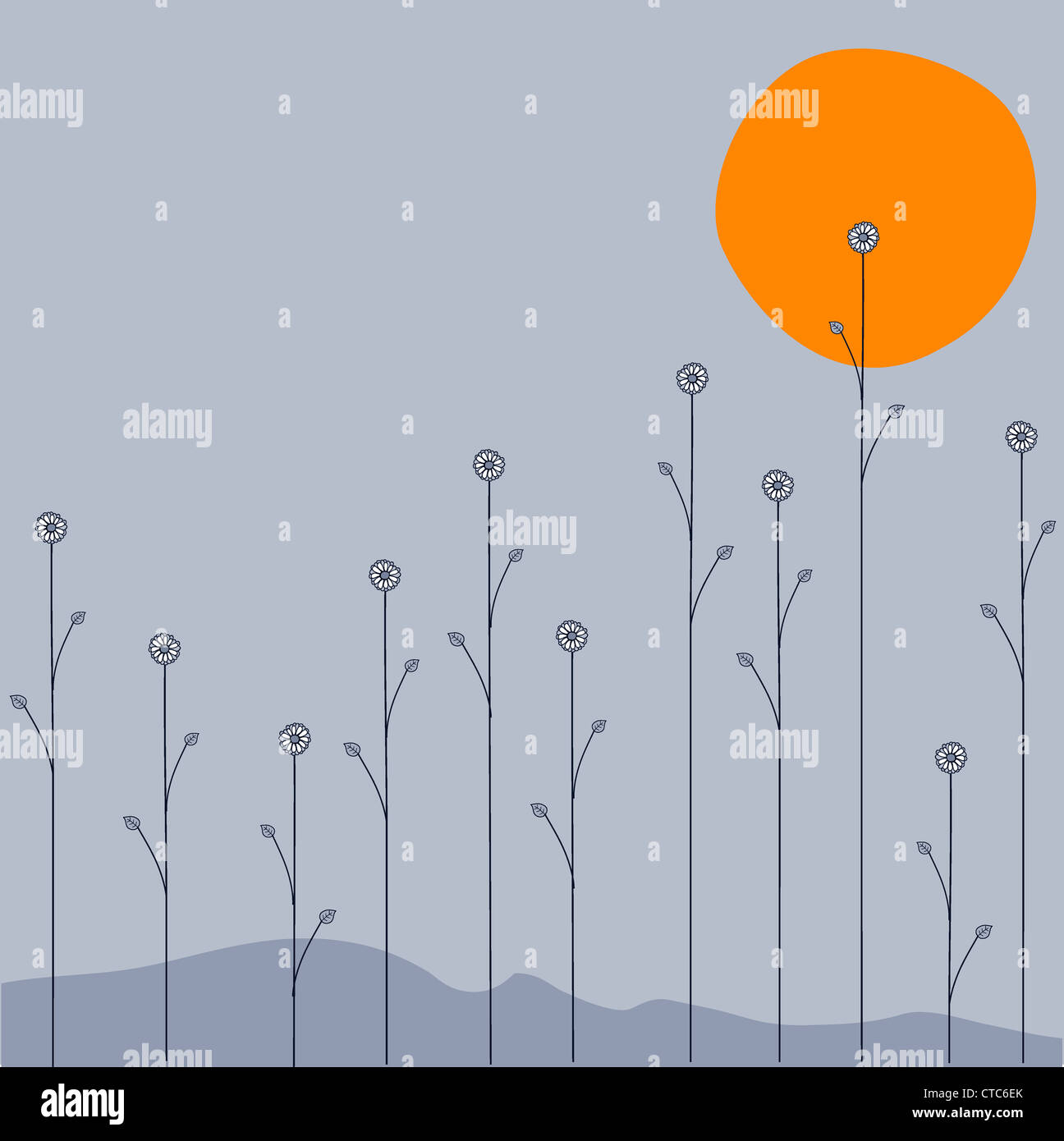 Moon going down hi-res stock photography and images - Alamy
