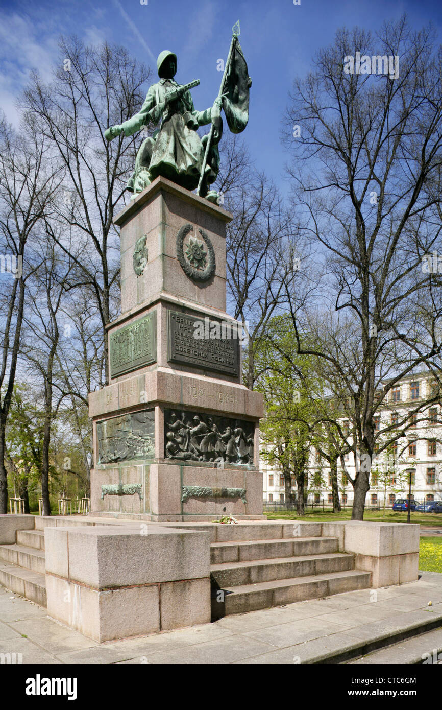 The Russian War Memorial, Dresden, Saxony, Germany Stock Photo - Alamy