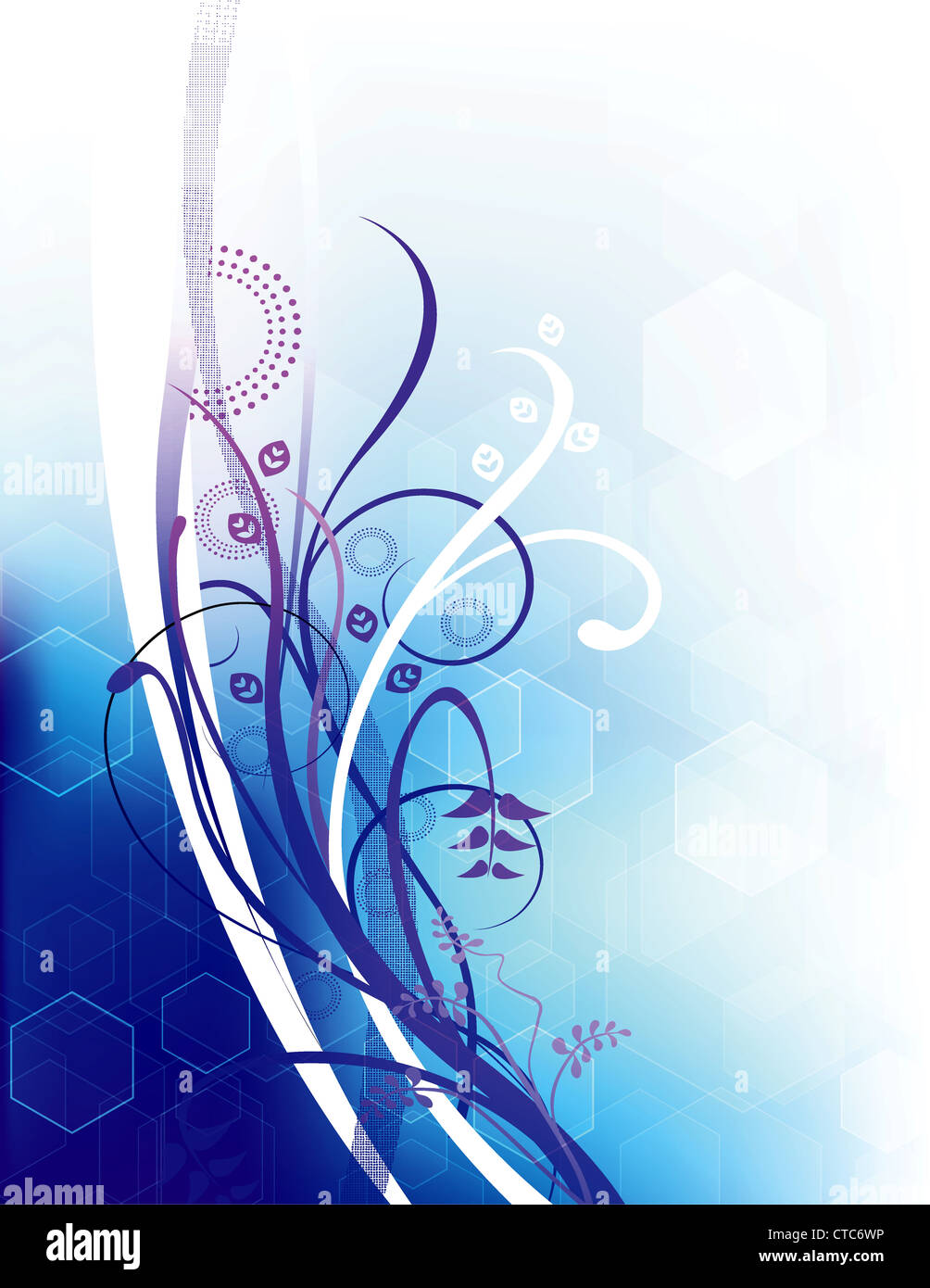 blue abstract background vector illustration Stock Photo - Alamy