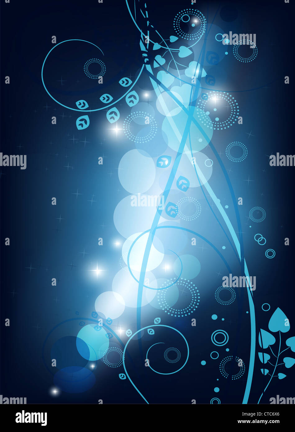 blue abstract background vector illustration Stock Photo - Alamy