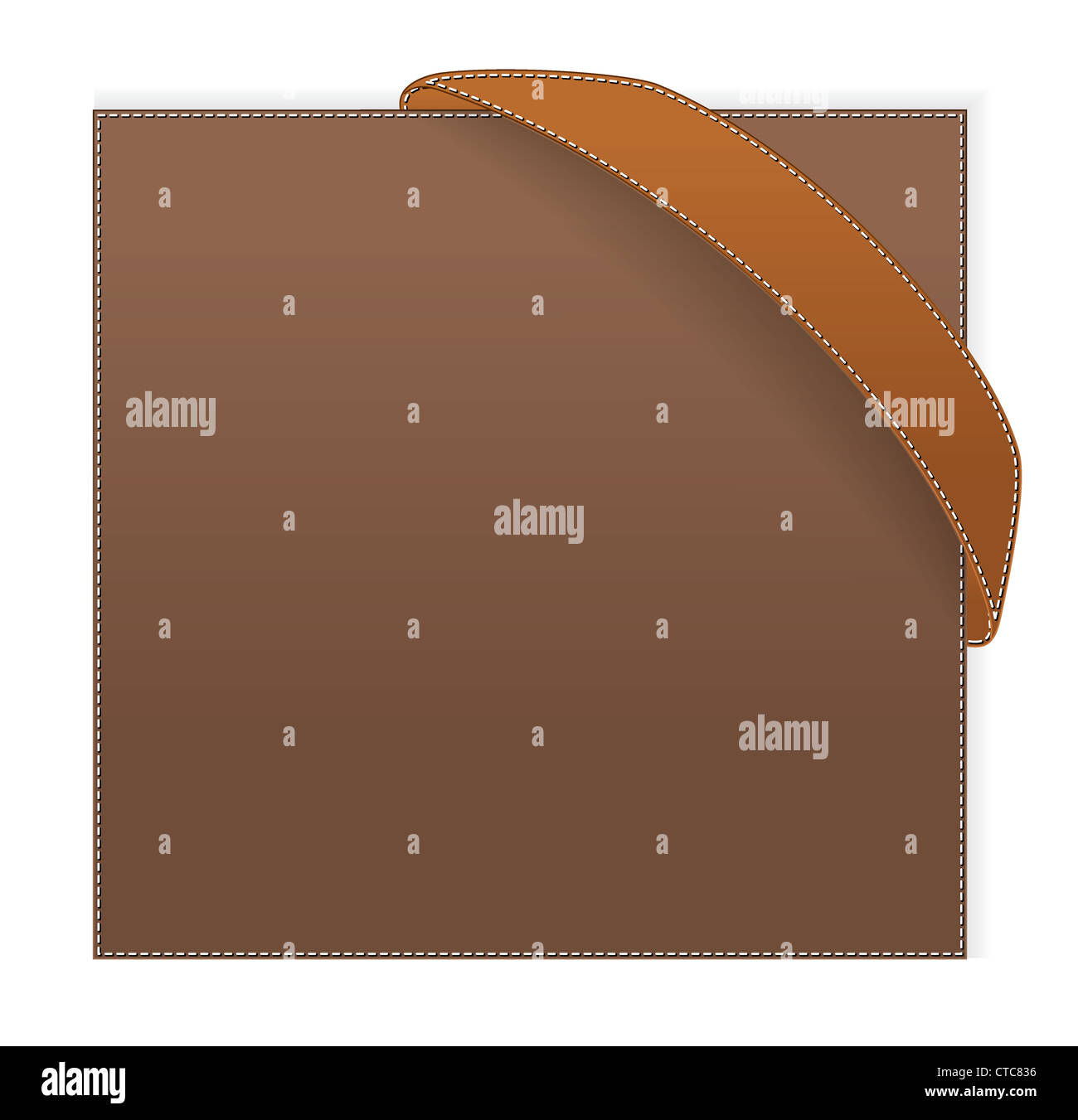 stitch banner vector illustration Stock Photo - Alamy