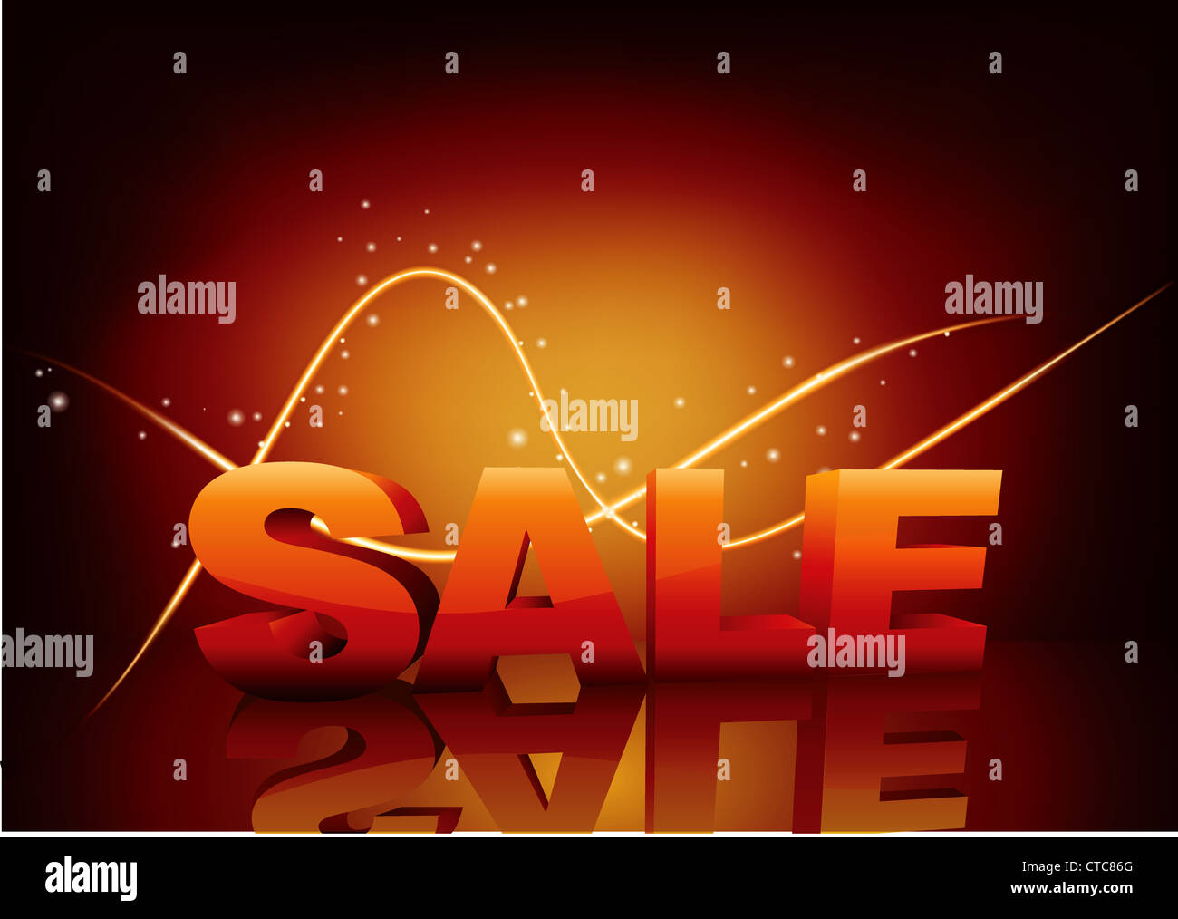 Vector illustration of sale styled design with Abstract lines ...