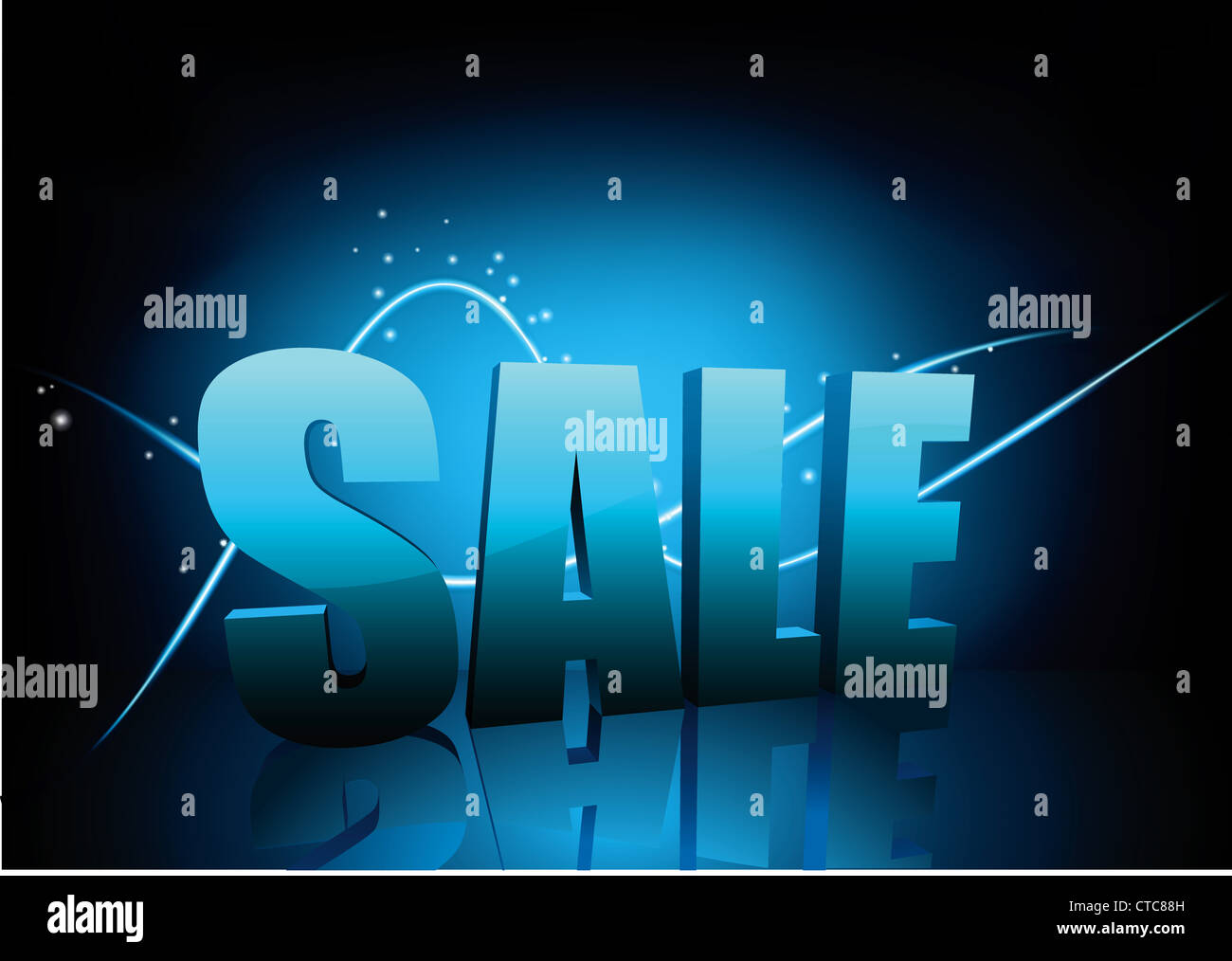 Vector illustration of sale styled design with Abstract lines ...