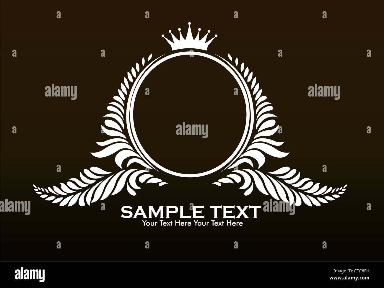 Crown frame hi-res stock photography and images - Alamy