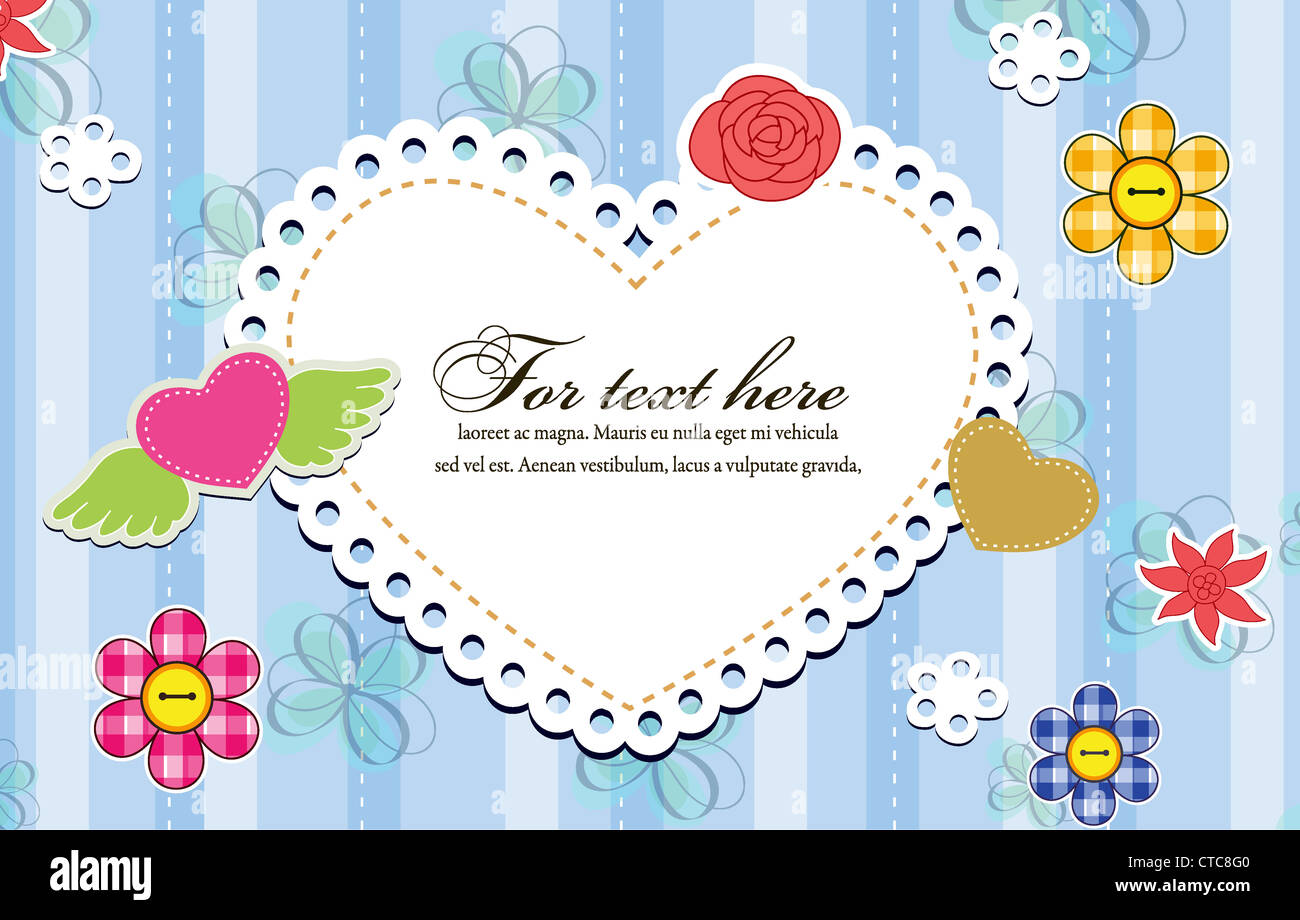 abstract frame vector illustration Stock Photo - Alamy