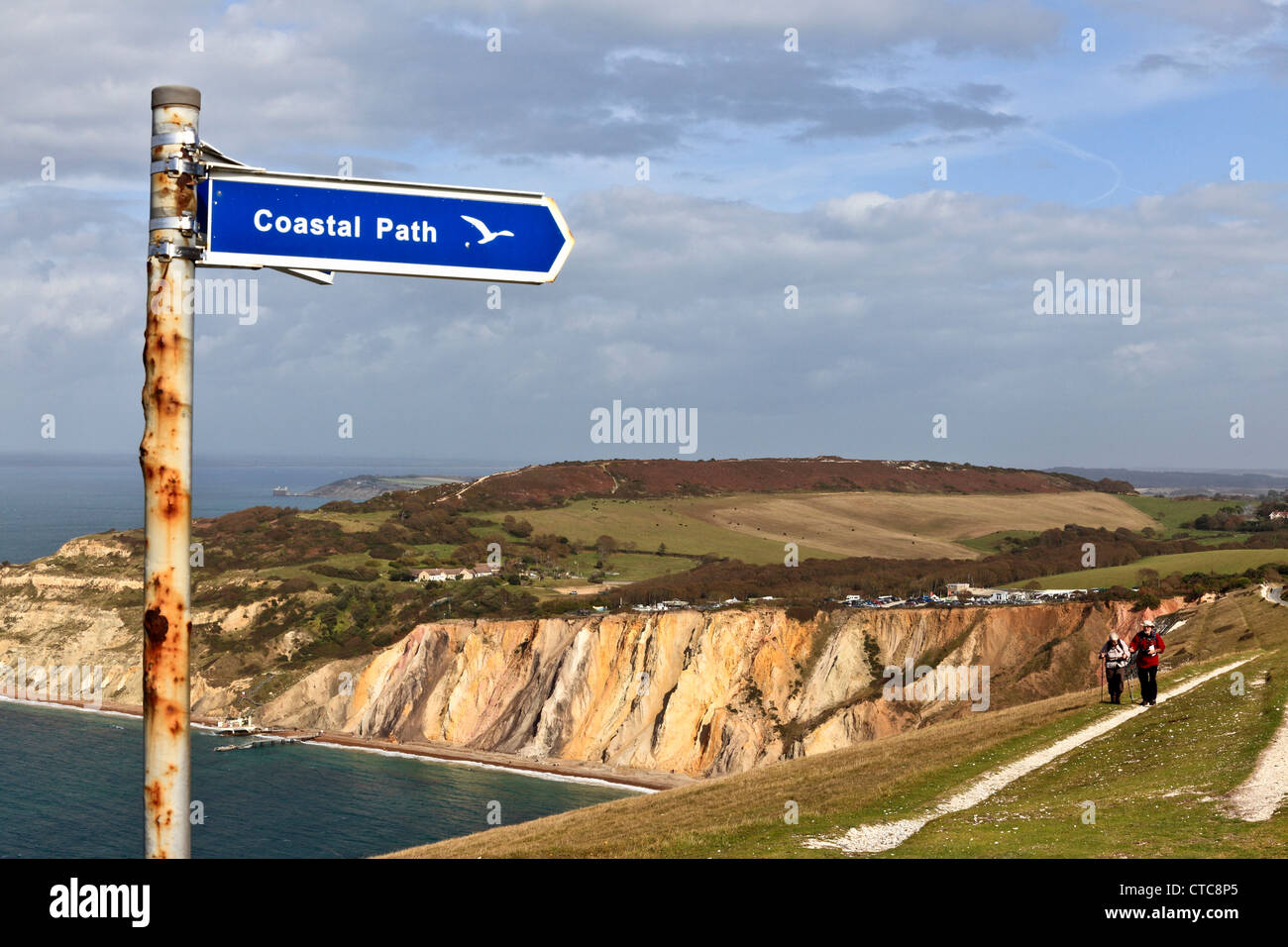 Iow coastal path hi-res stock photography and images - Alamy