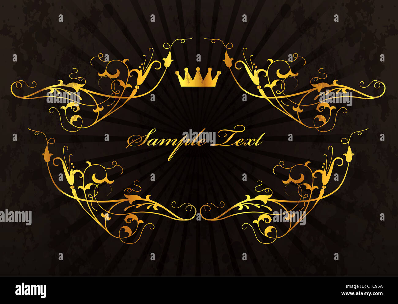 Rays gold hi-res stock photography and images - Alamy