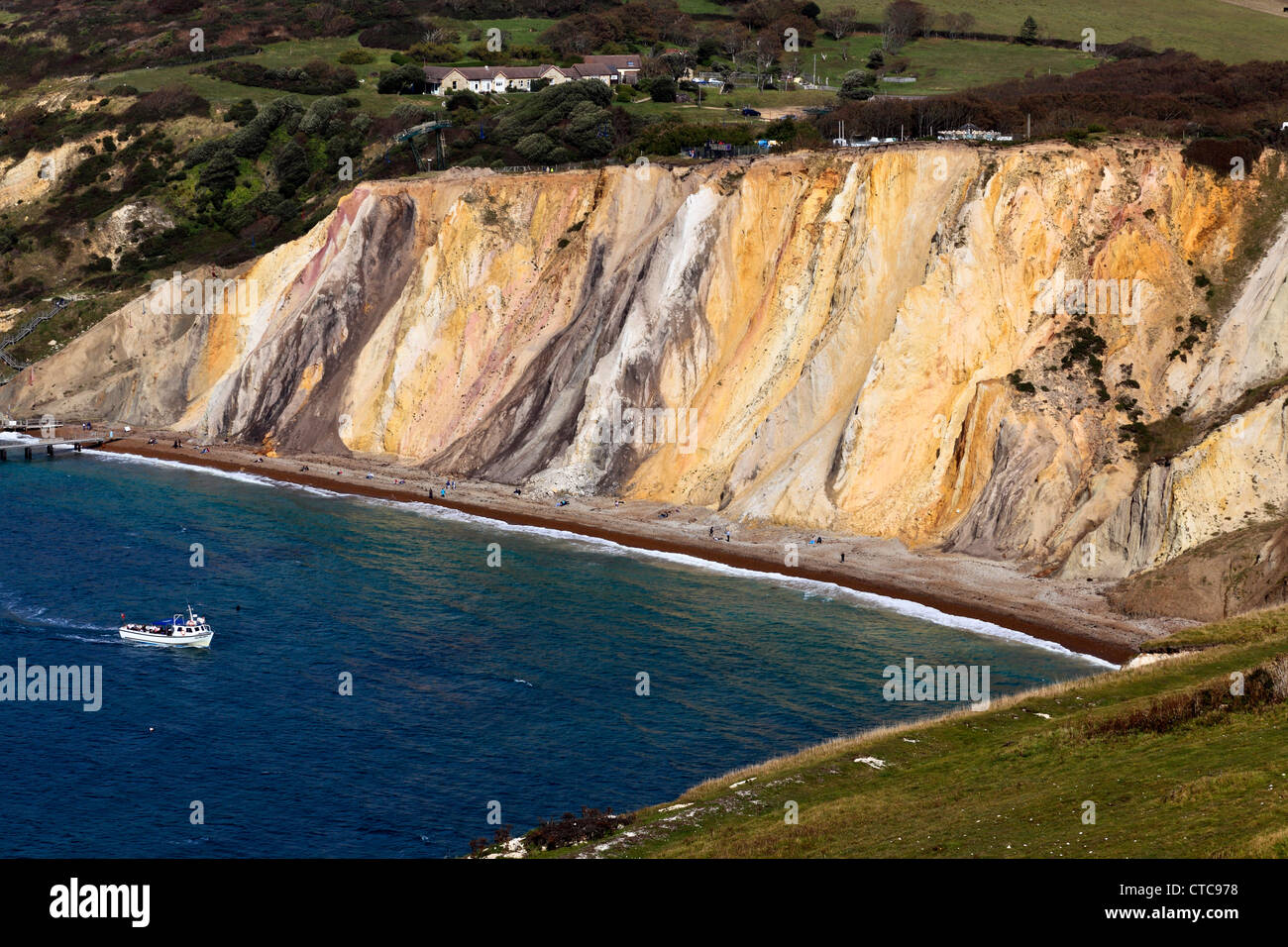 Alum Bay Boat High Resolution Stock Photography and Images - Alamy