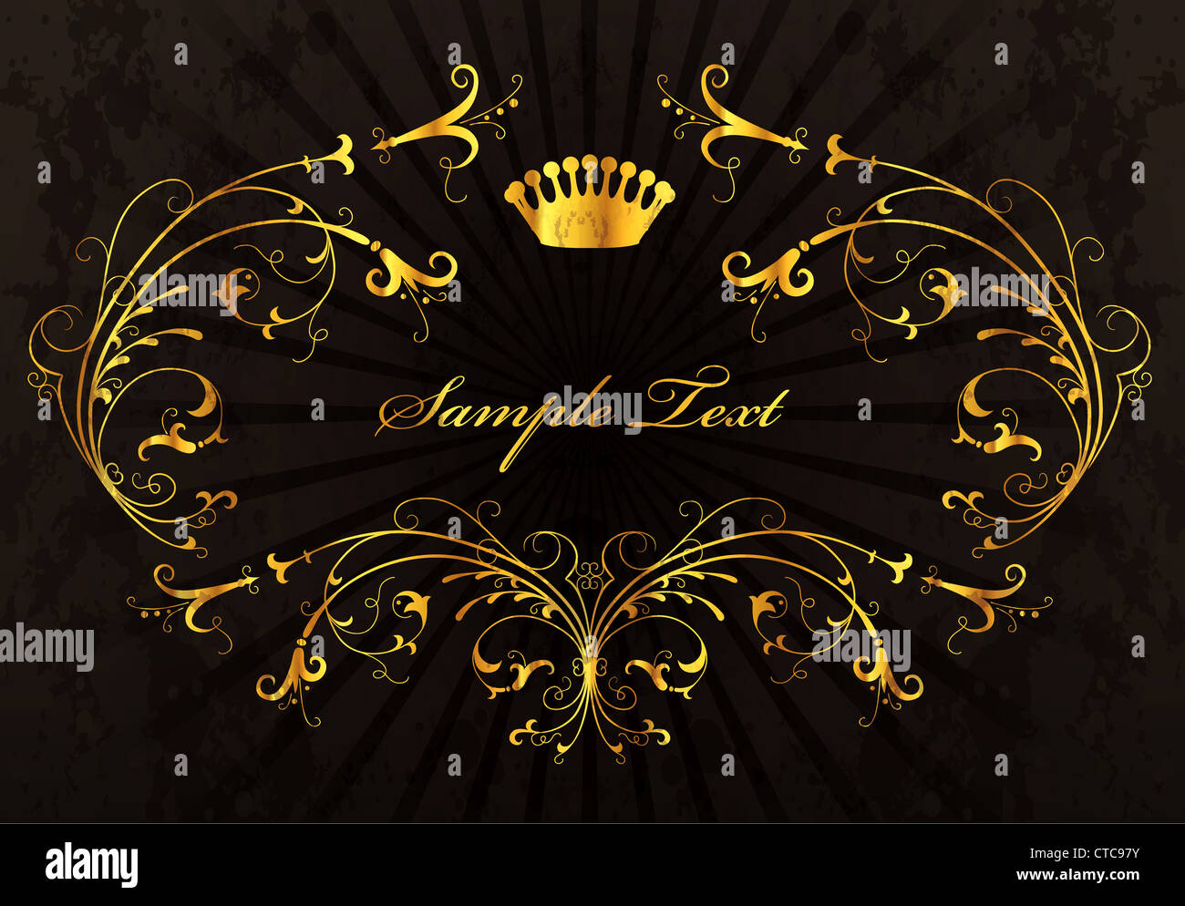 Rays gold hi-res stock photography and images - Alamy