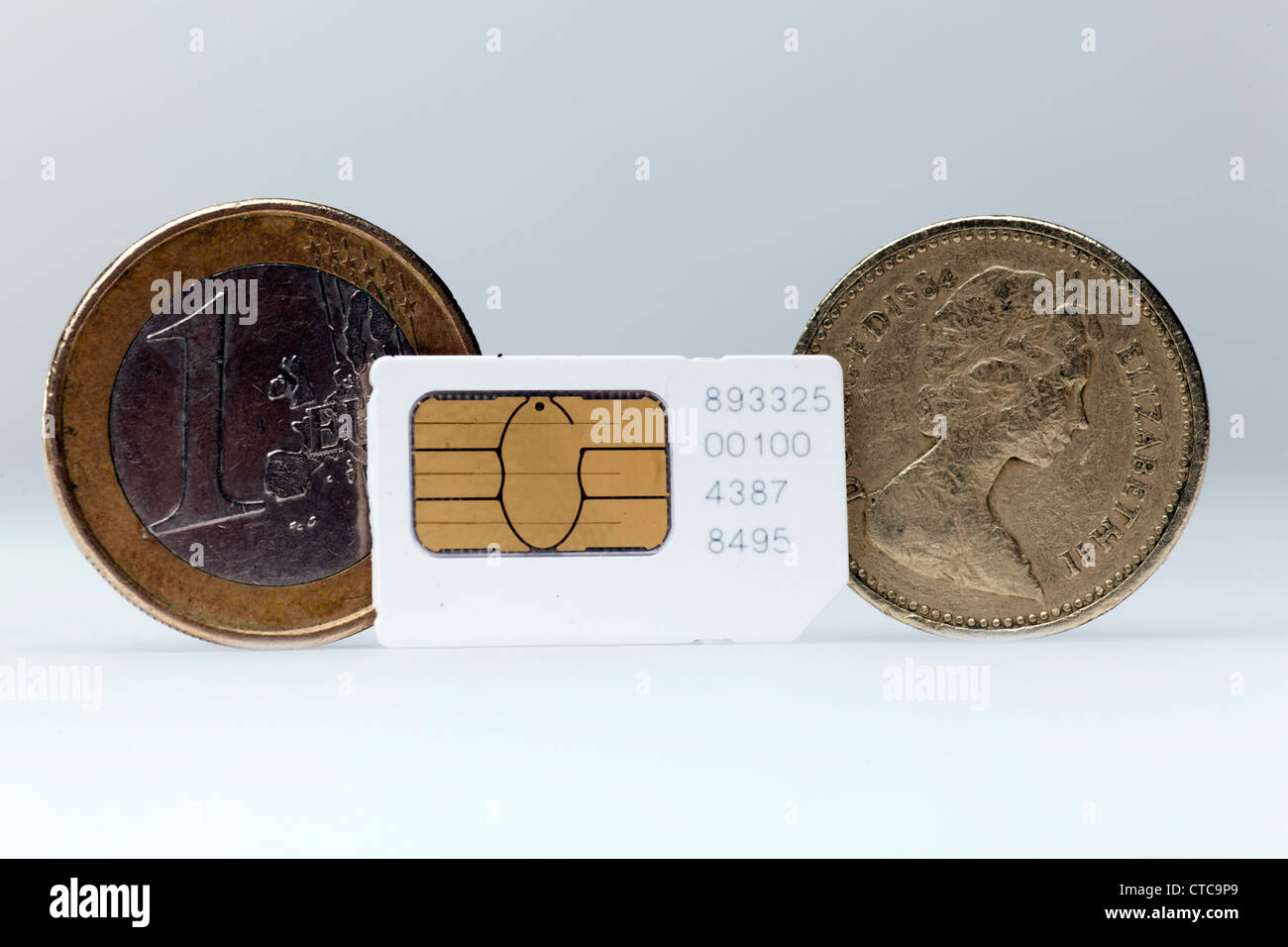 European SIM Card Stock Photo - Alamy
