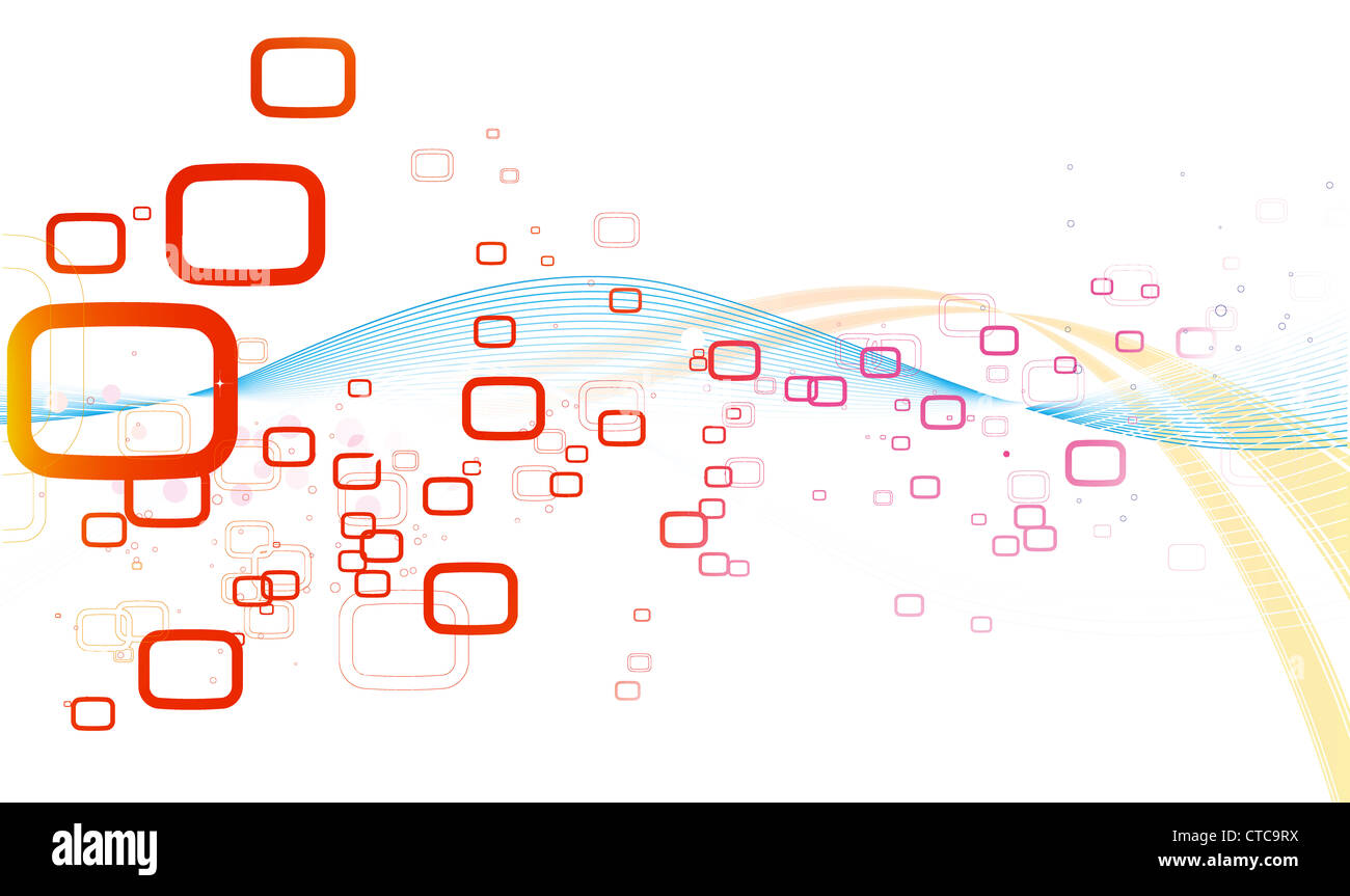 Vector illustration of retro style Abstract background Stock Photo - Alamy