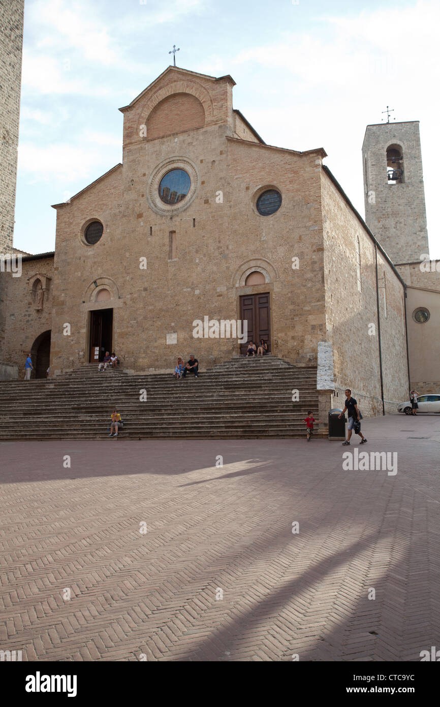 Collegiata di Santa Maria Assunta, San Gimignano, Tuscany, central ...