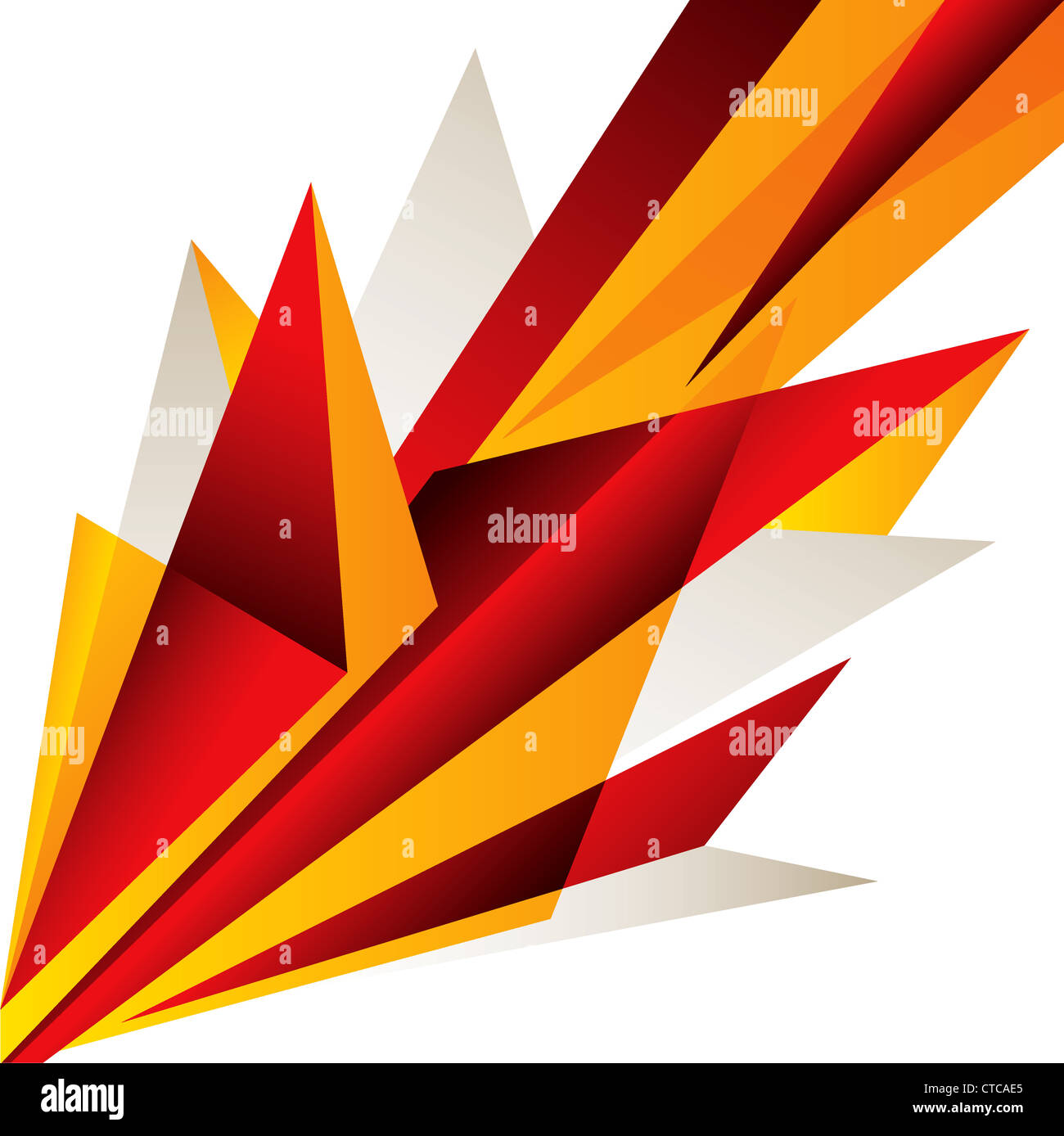 Abstract sharp shapes hi-res stock photography and images - Alamy