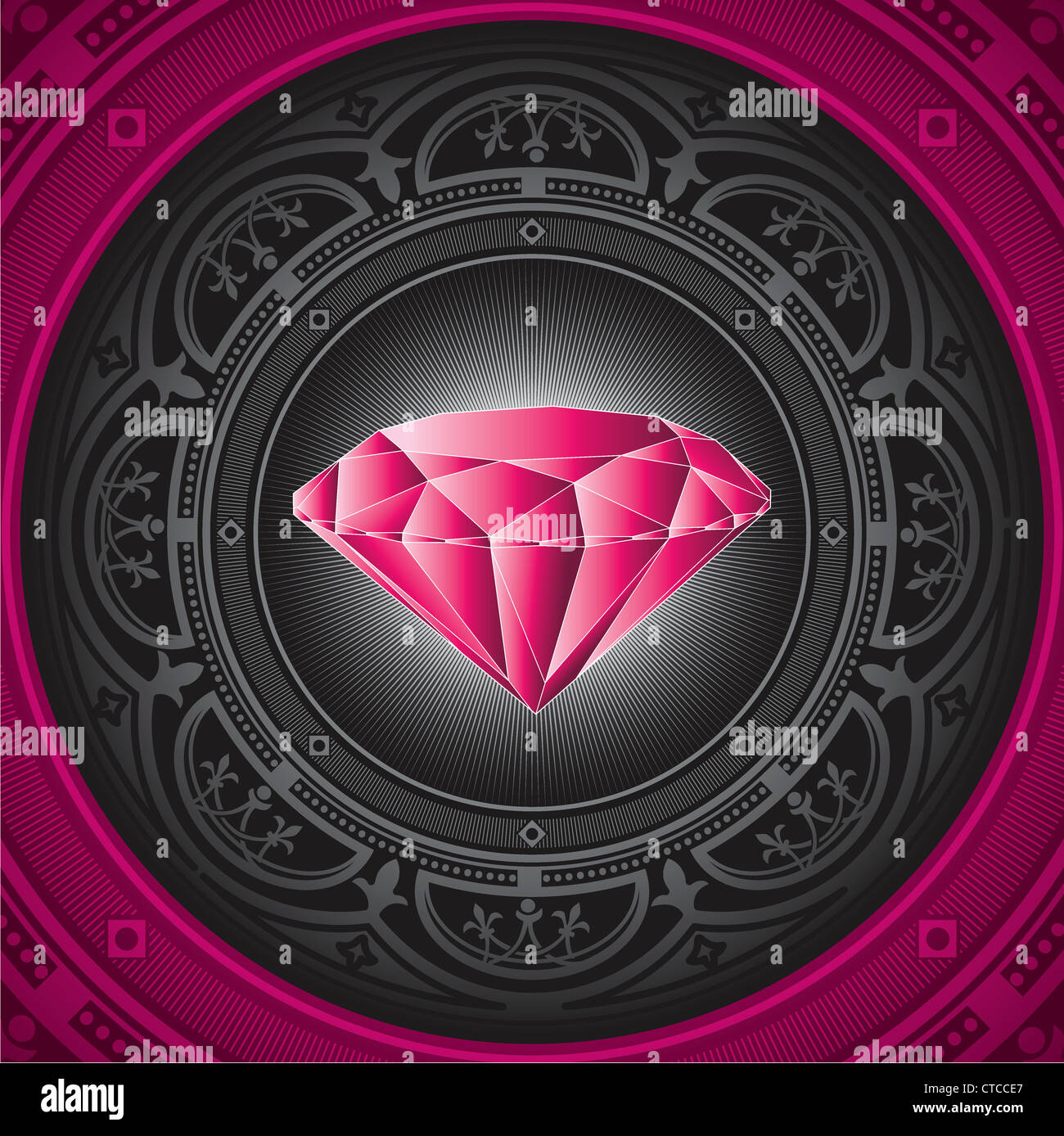 Designed background with shiny diamond Stock Photo - Alamy