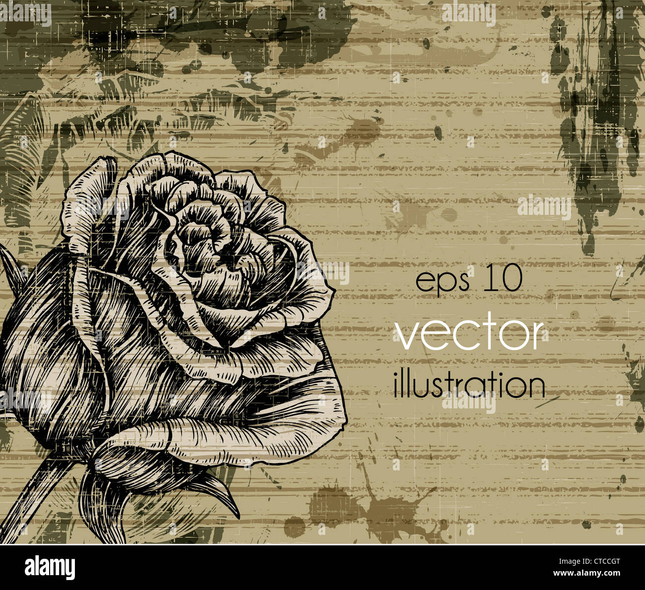 vintage background vector illustation Stock Photo - Alamy