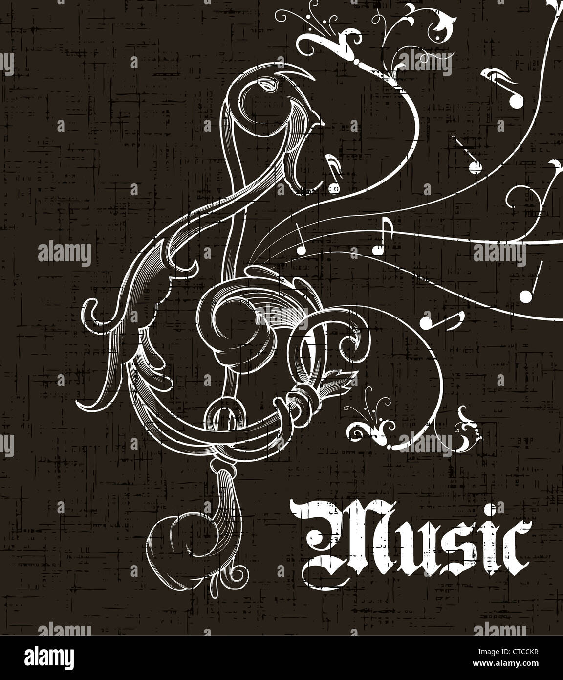 music background vector illustration Stock Photo - Alamy
