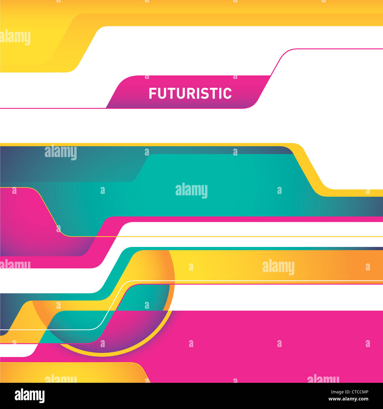 Designed futuristic abstract layout in color Stock Photo - Alamy
