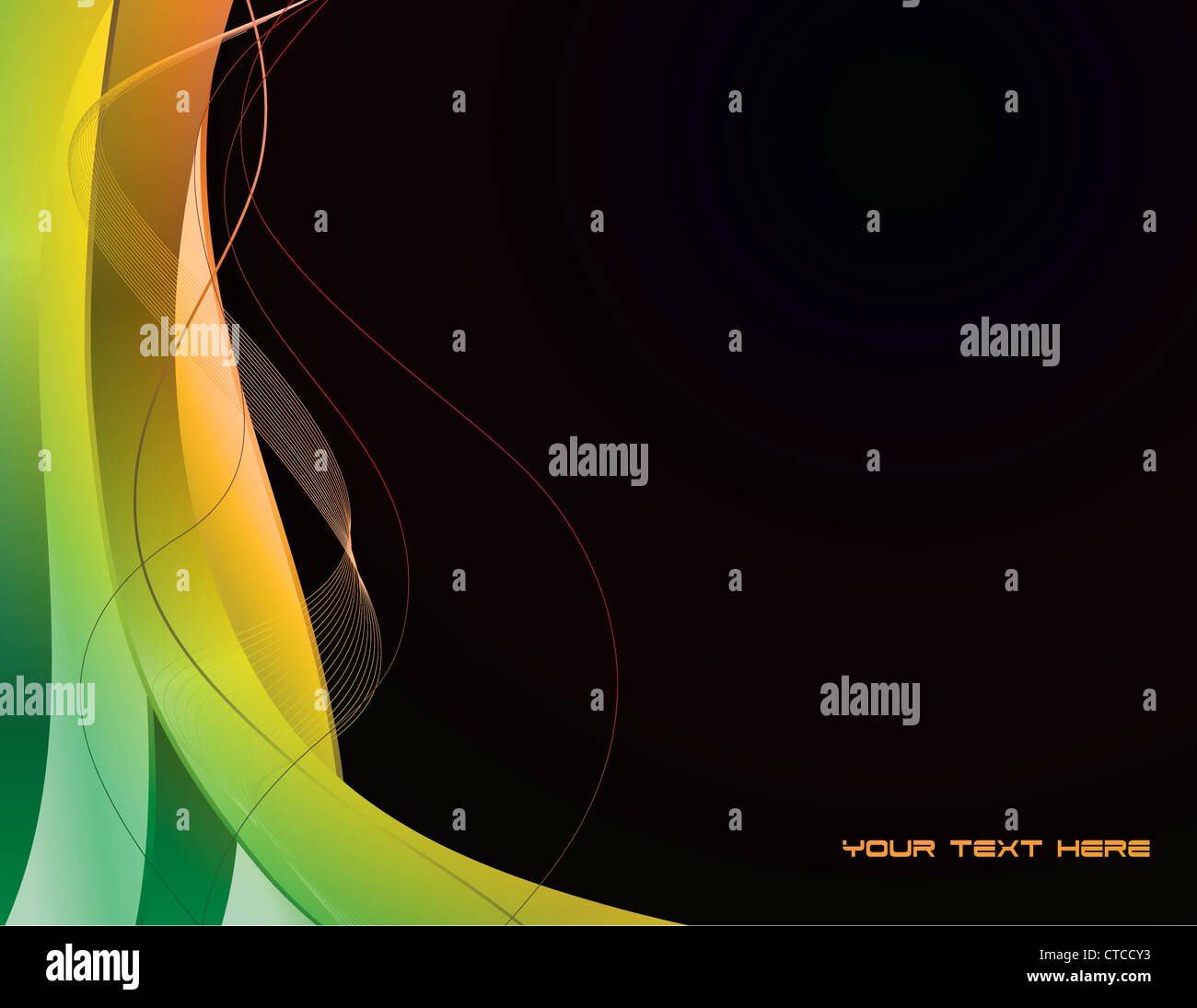 vector abstract background with wave Stock Photo - Alamy